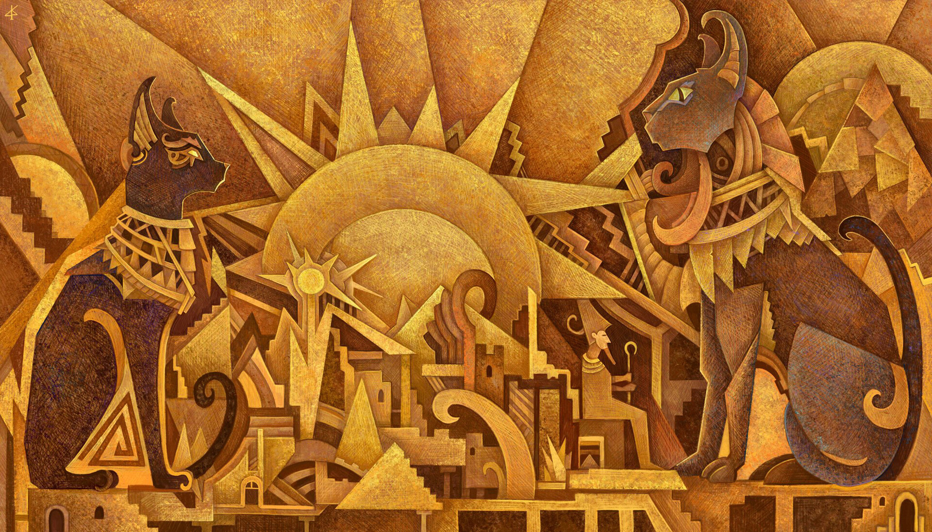 ArtStation - Guides to the Afterlife.