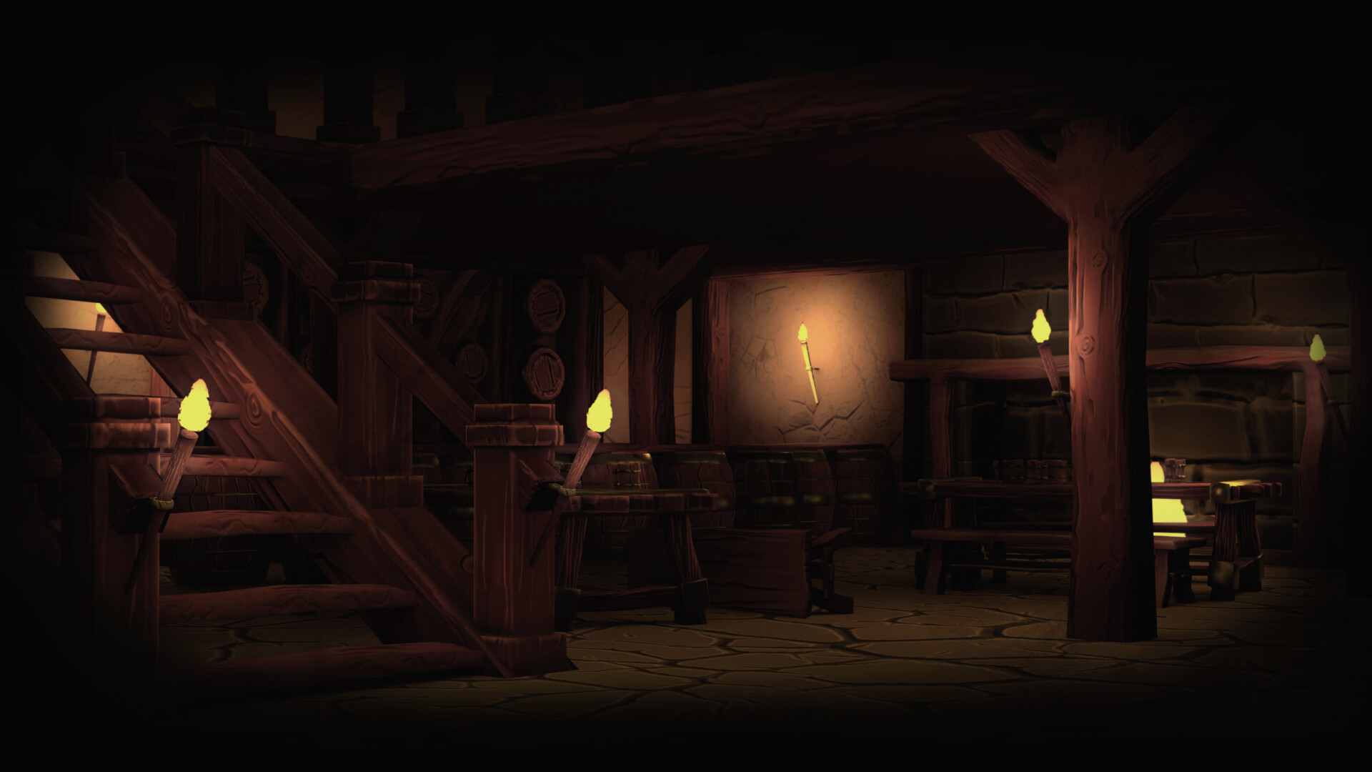 ArtStation - Stylised Fantasy Tavern