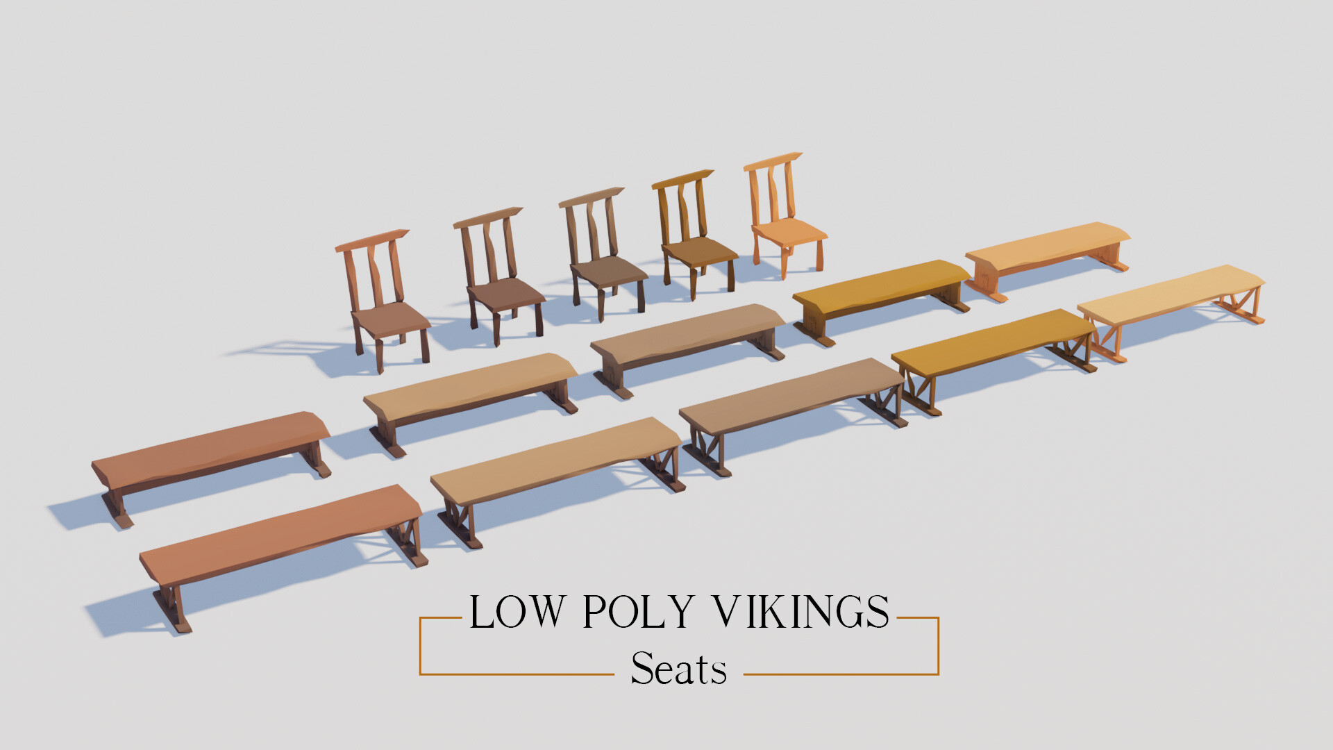 ArtStation - Low Poly Viking Pack