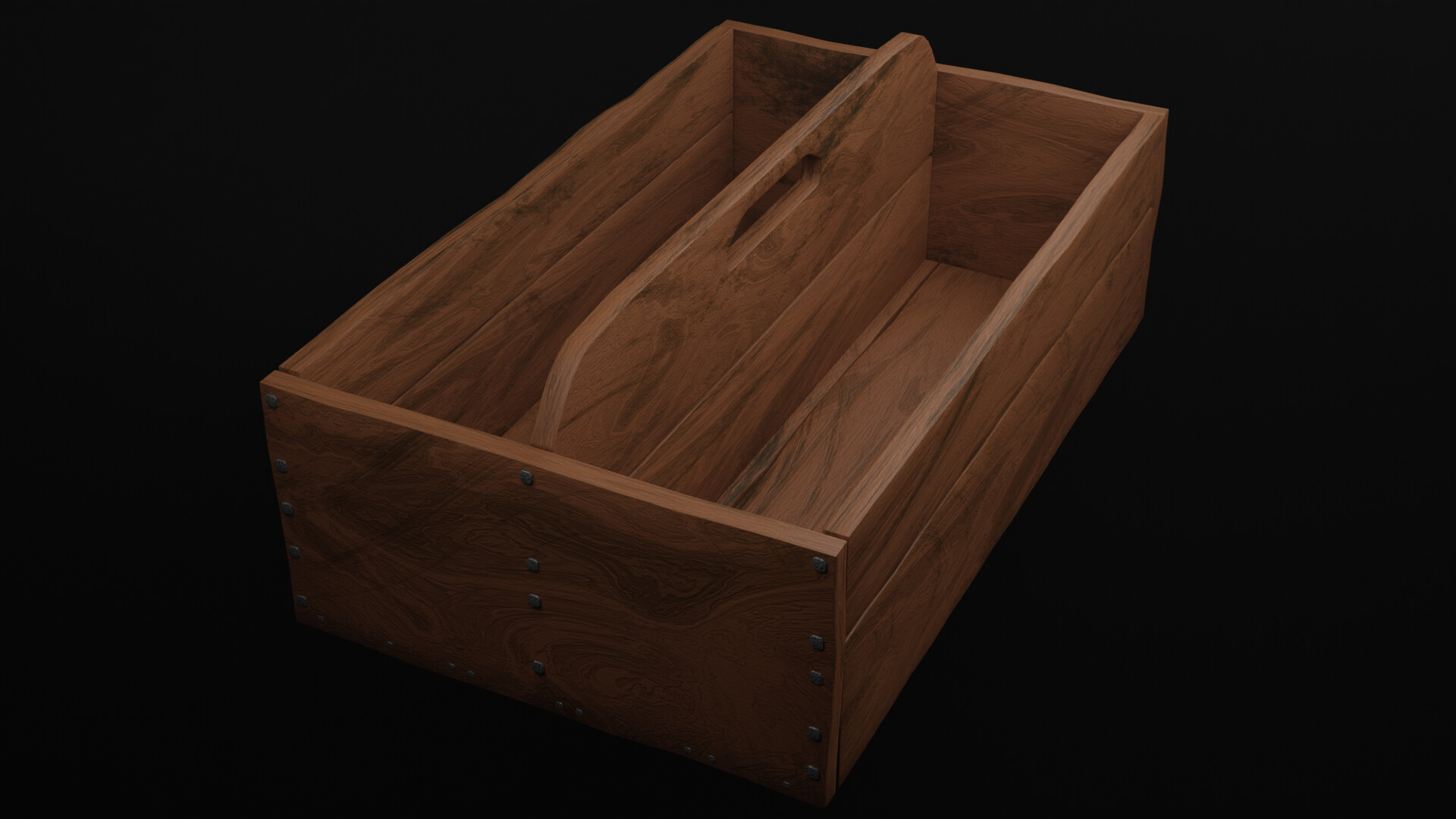 ArtStation - Old wooden toolbox