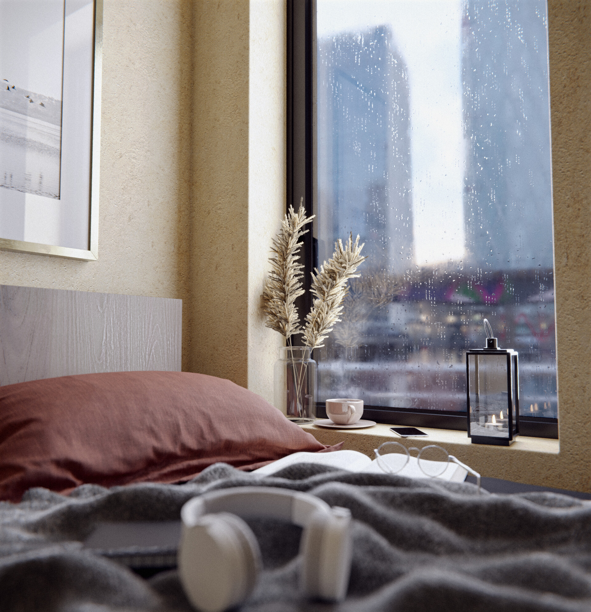 ArtStation - Cozy Reading Place