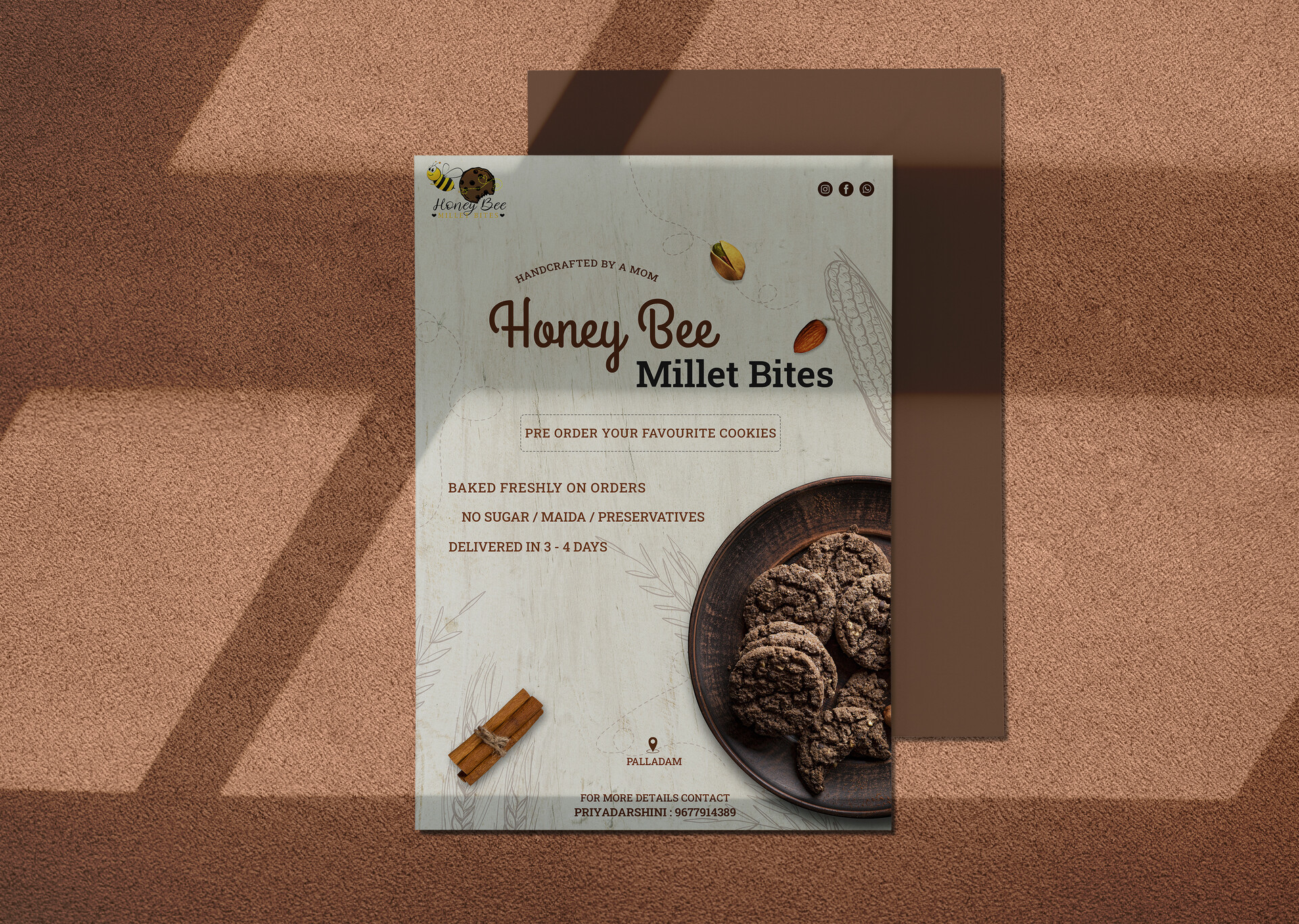 ArtStation - Honey Bee - Poster Design