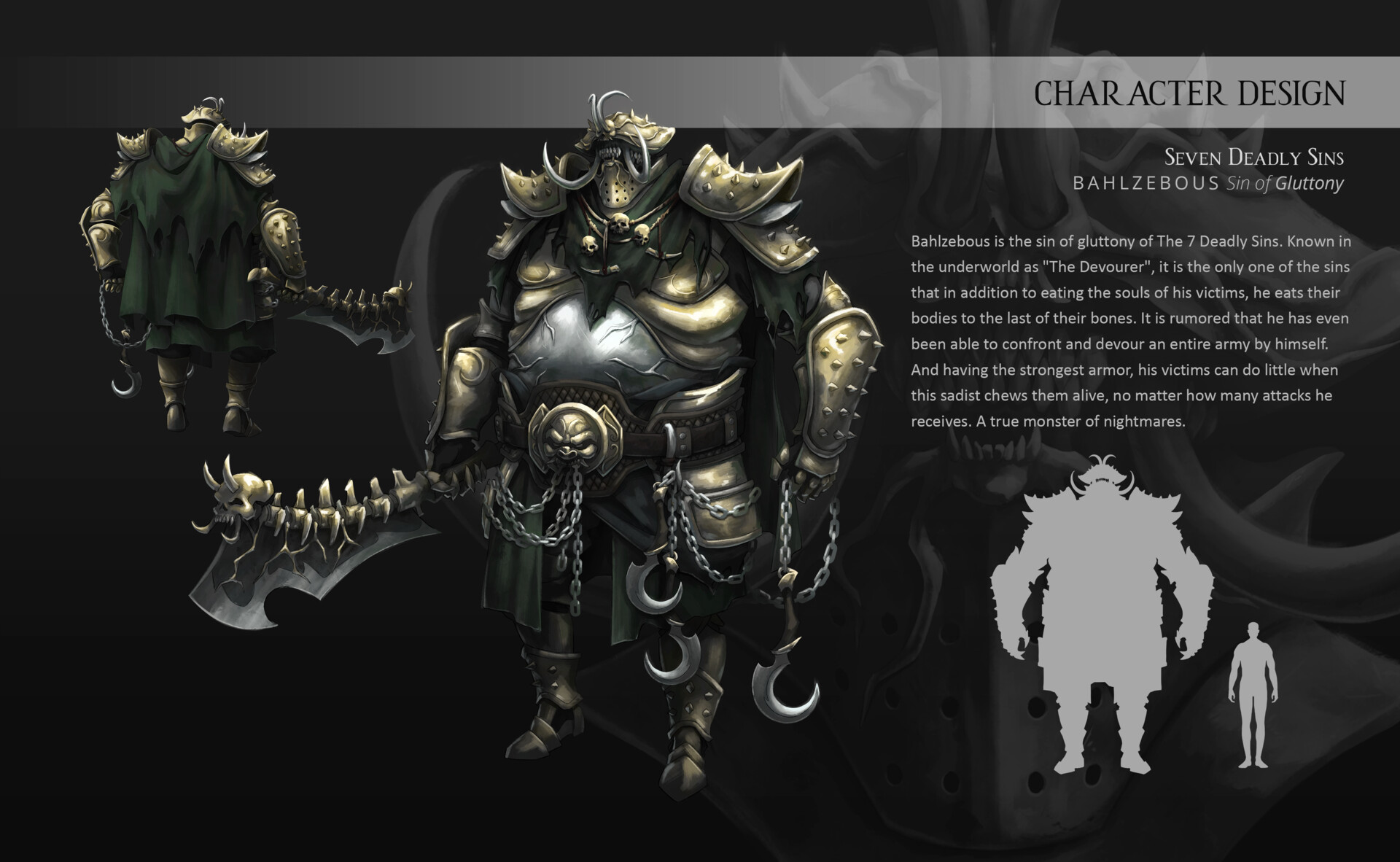 Gabriel Varz - BAHLZEBOUS The Sin of Gluttony 'Seven Deadly Sins'