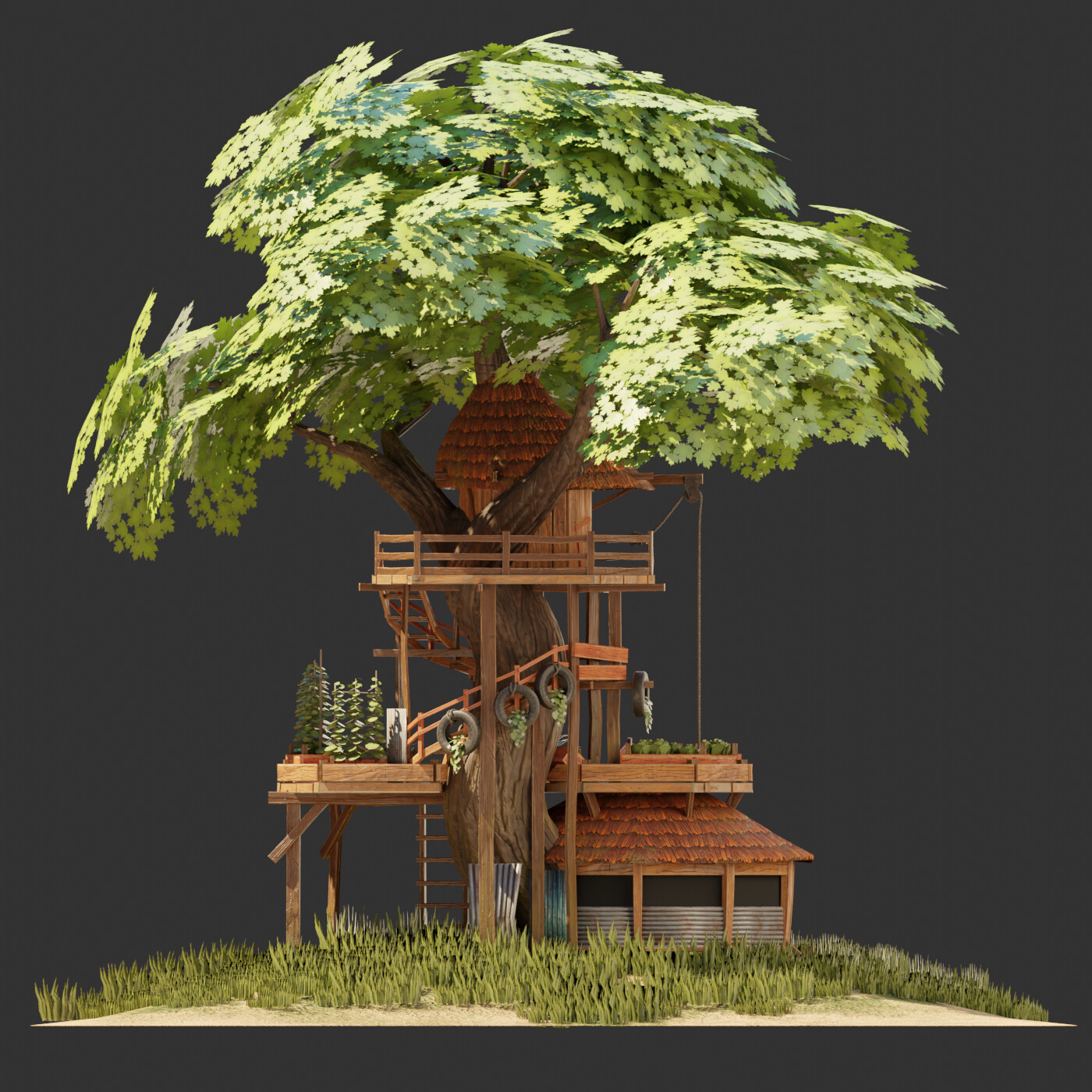 ArtStation - Tree House