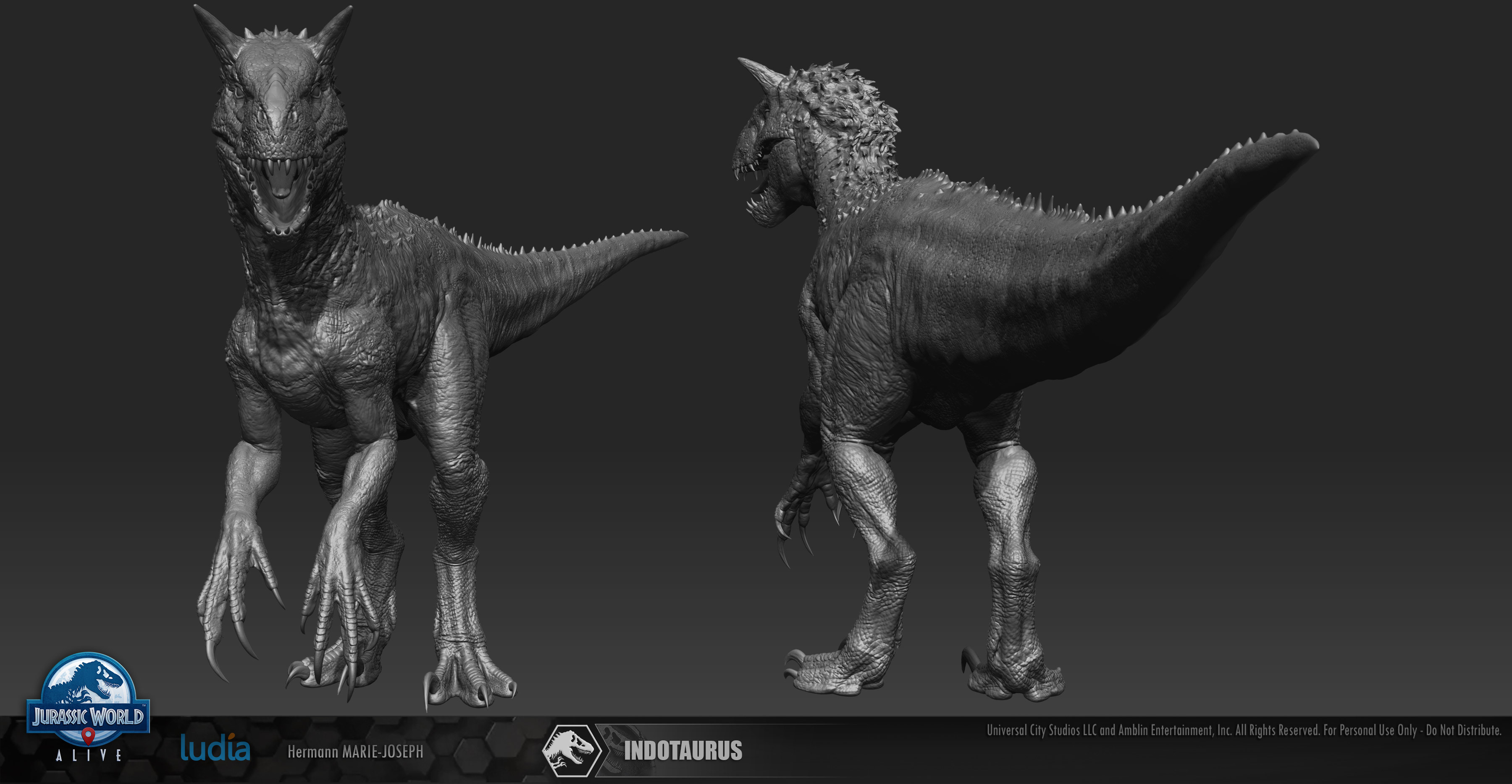 Hermann Marie-Joseph - INDOTAURUS - Jurassic World Alive
