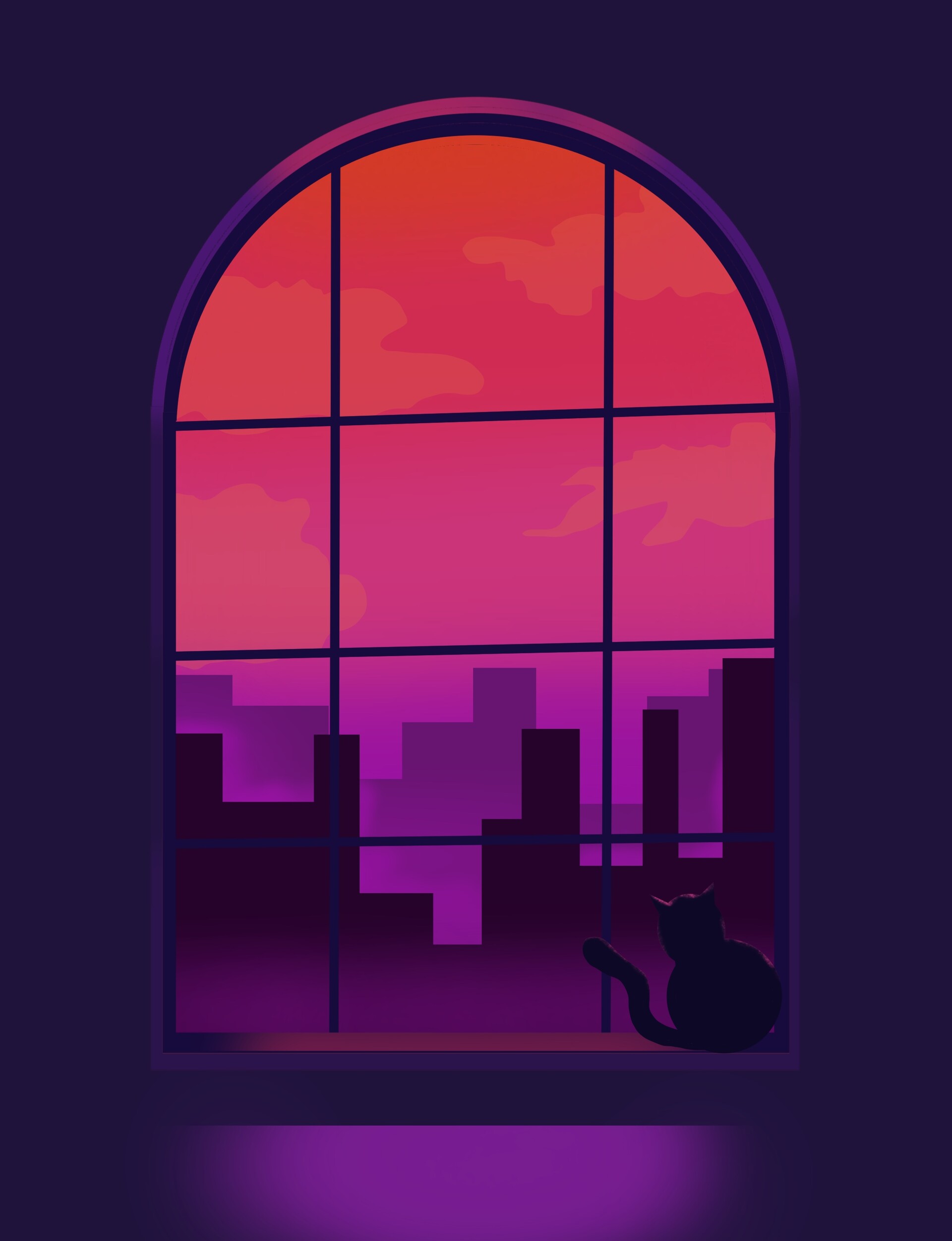 ArtStation - Sun is setting