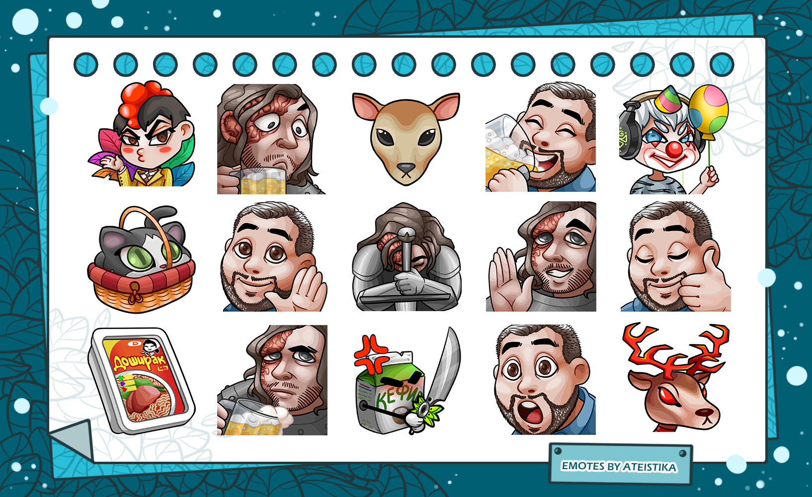ArtStation - TWITCH EMOTES