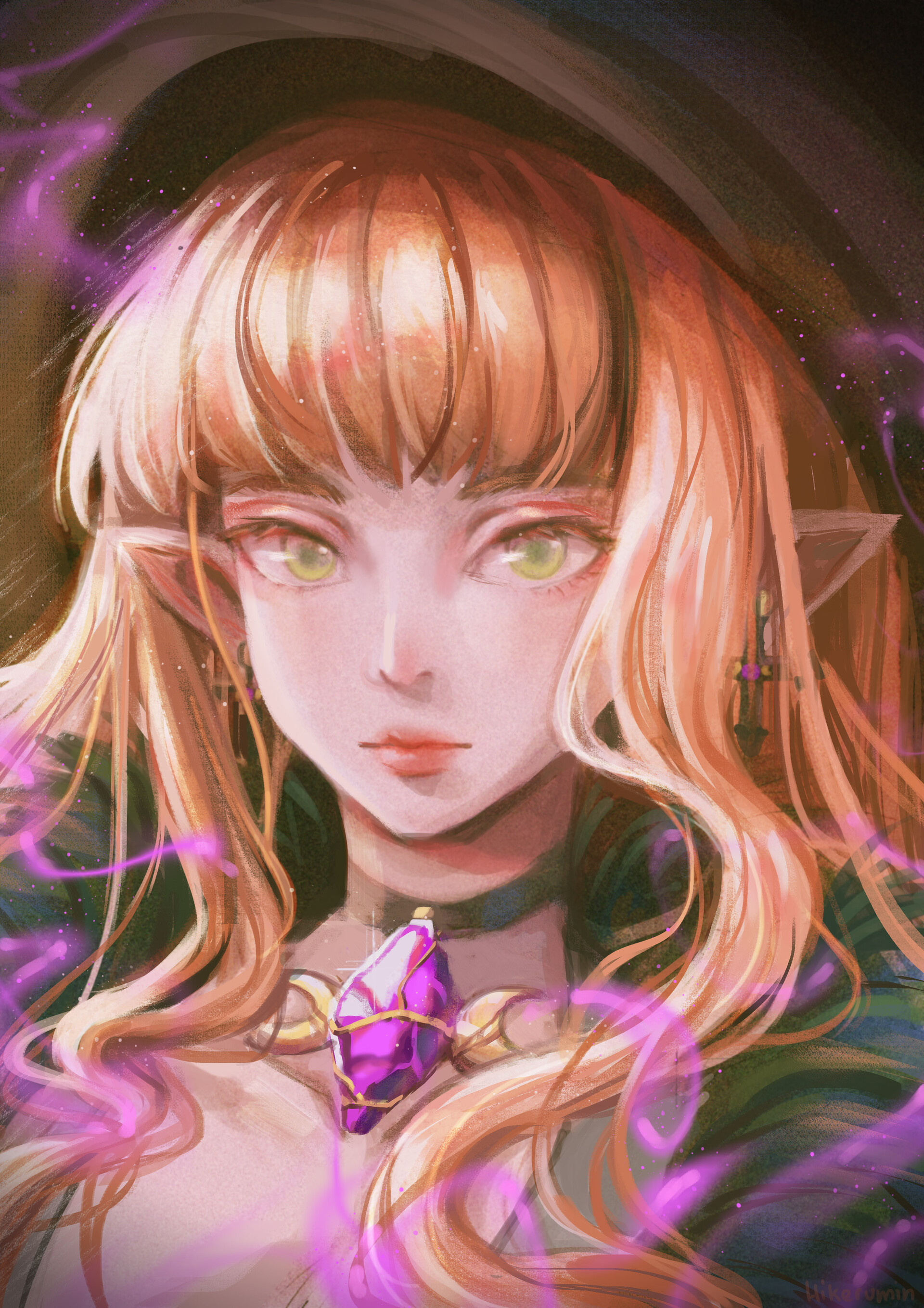 ArtStation - Belladonna portrait