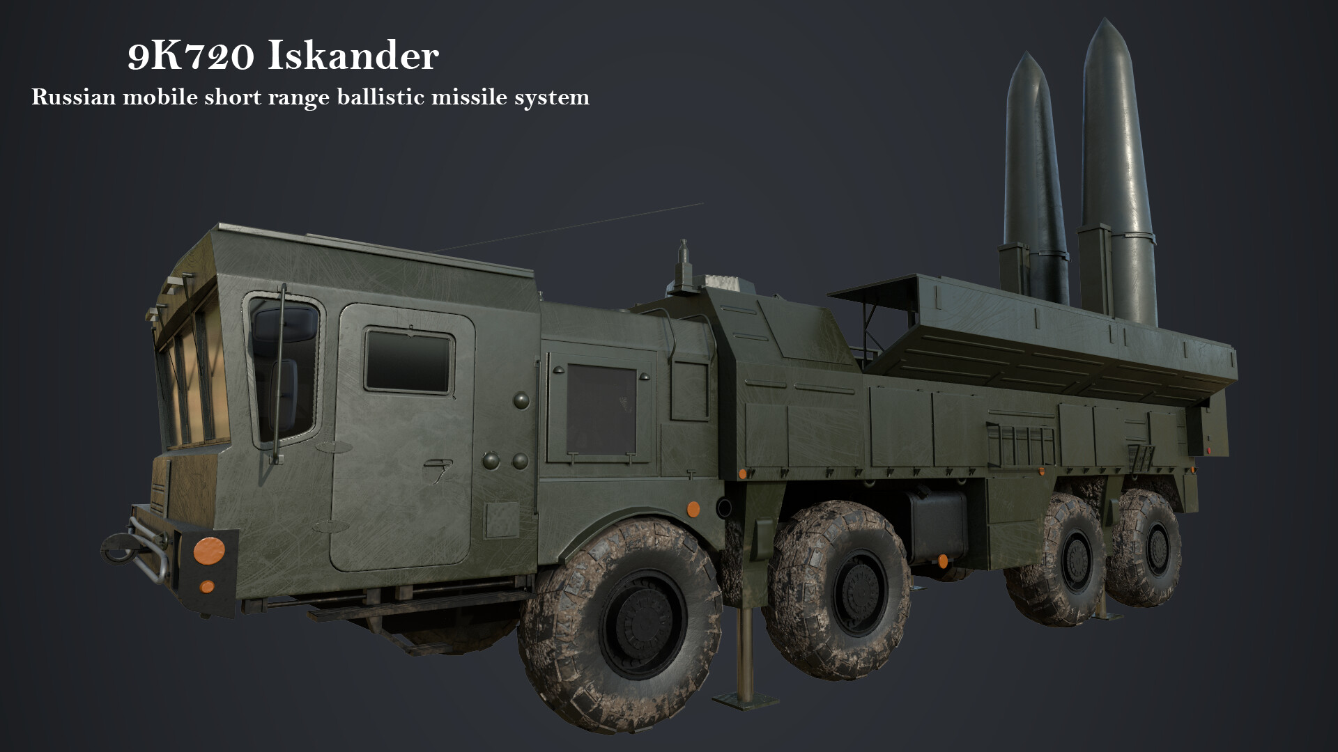 ArtStation - 9K720 Iskander