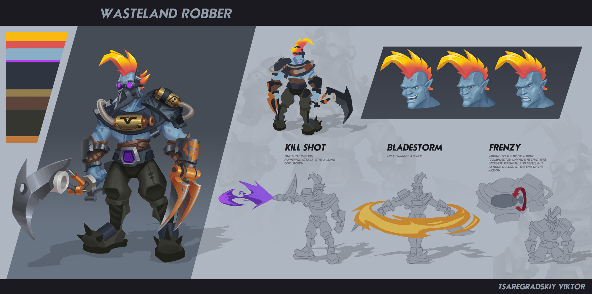 ArtStation - wasteland robber