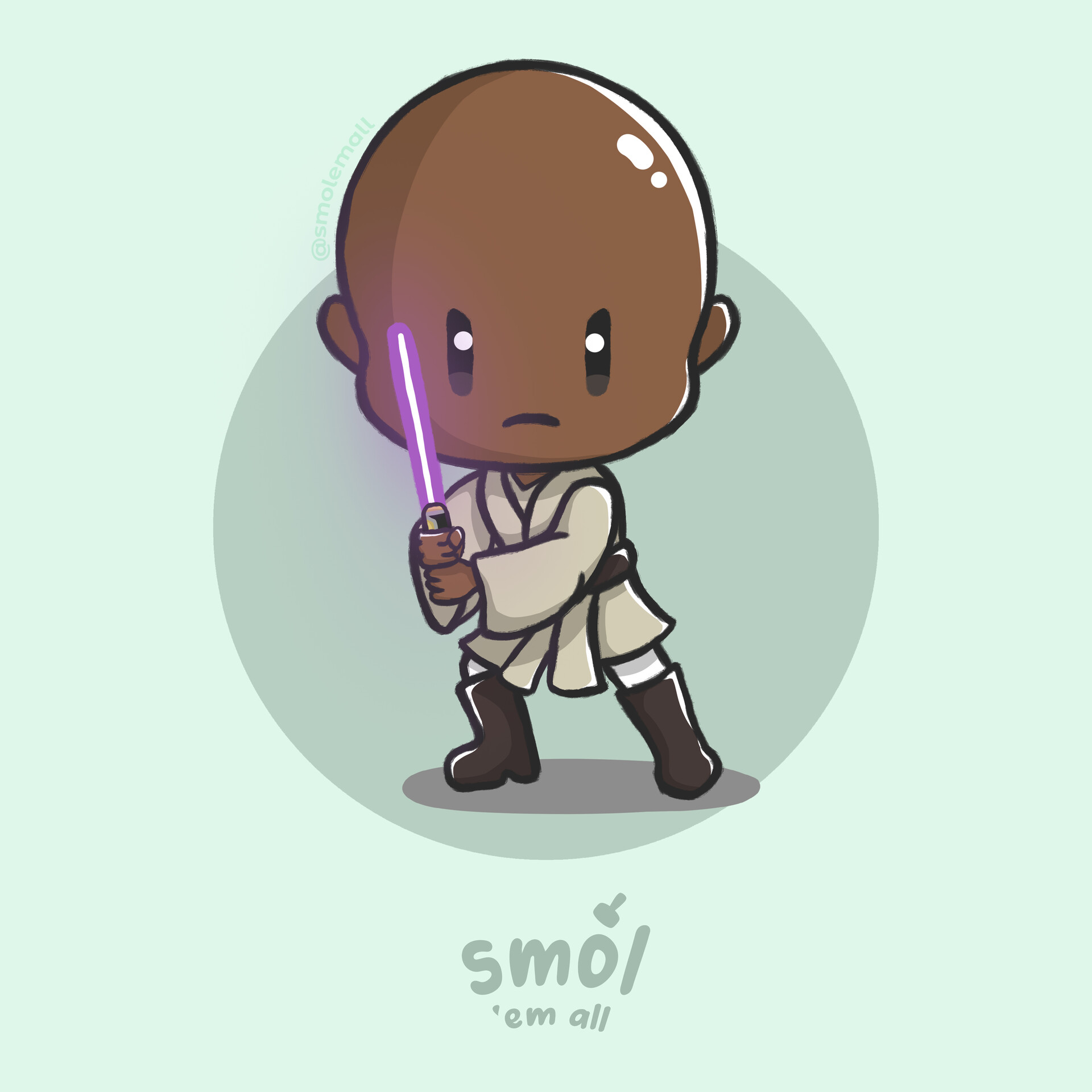 SmolEmAll - Smol Windu