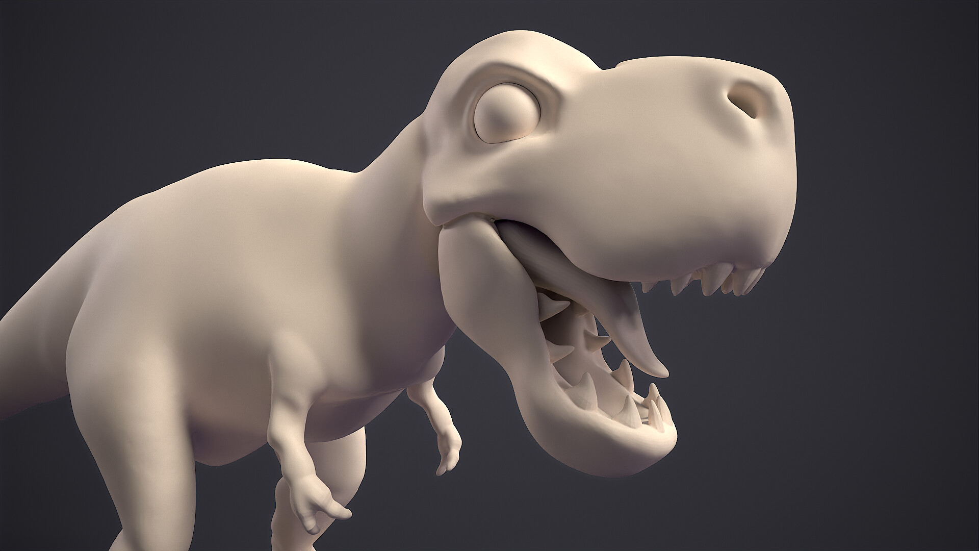 ArtStation - T-rex Cartoon