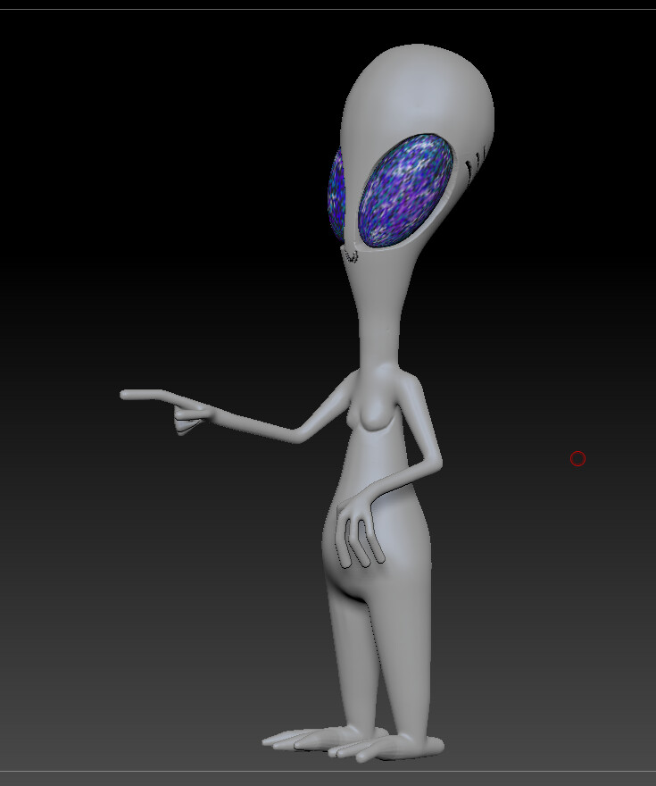 ArtStation - Grey Alien