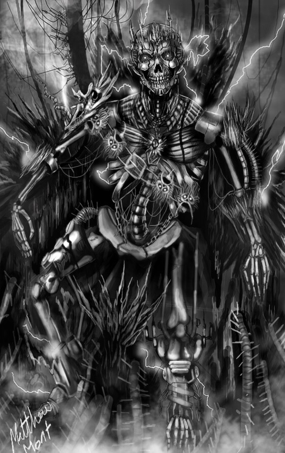 ArtStation - skull man