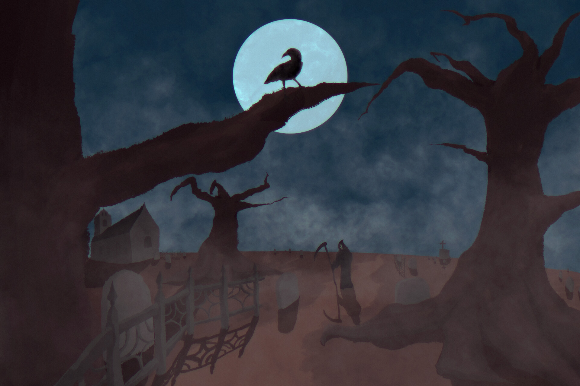 ArtStation - Endless Graveyard