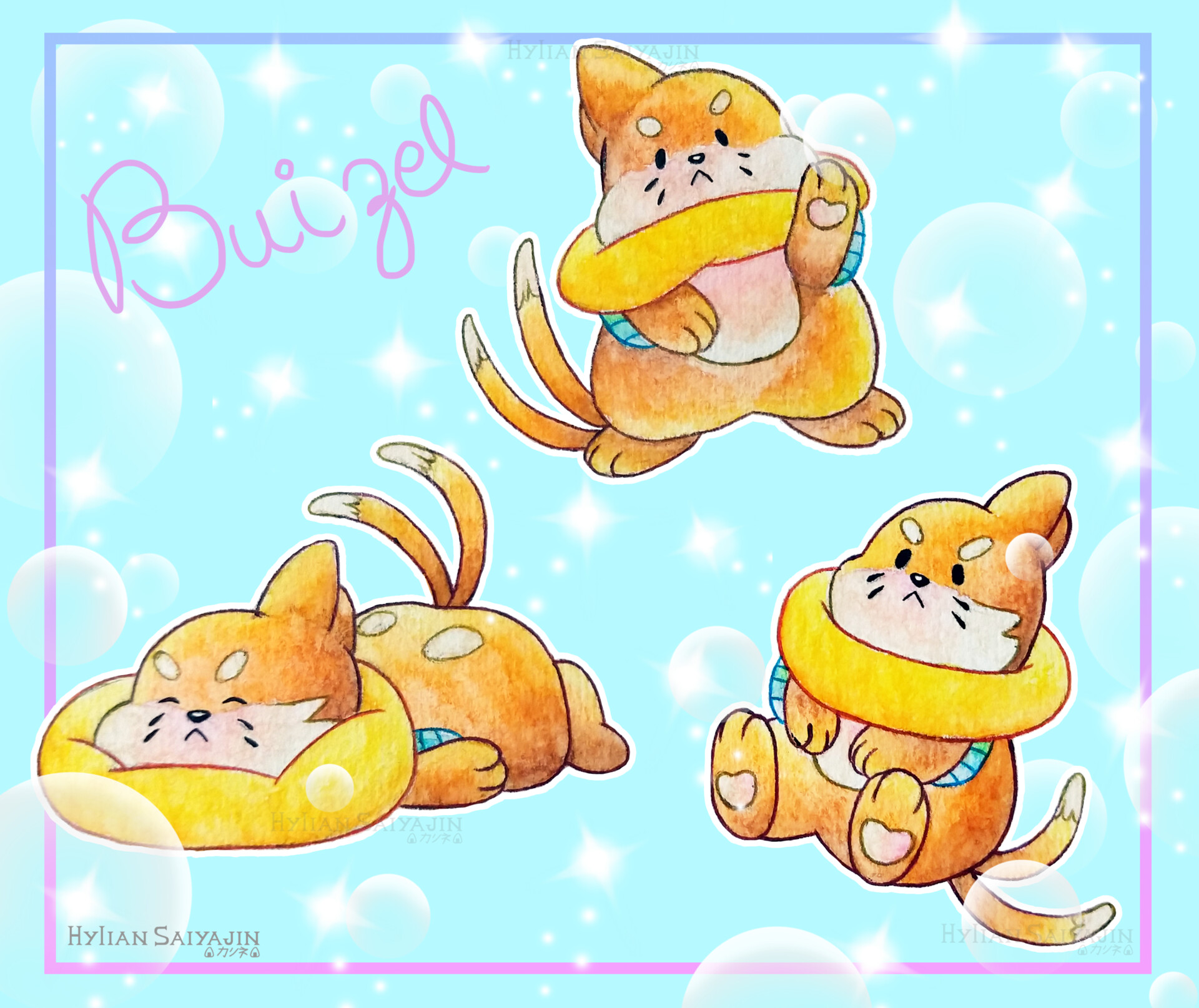 ArtStation - Chibi Buizel - Fanart