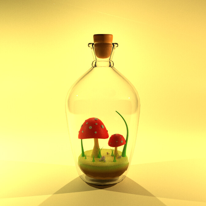 ArtStation - Bottle Practice