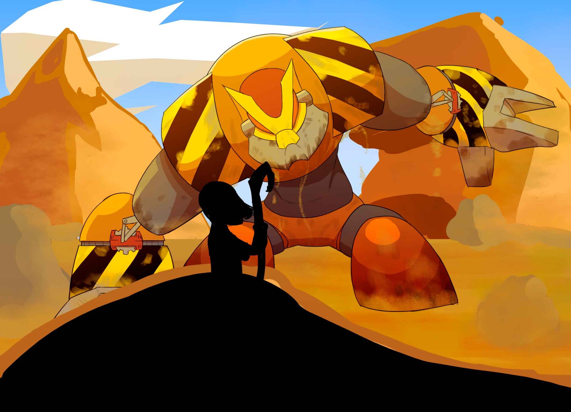 ArtStation - Giant Robot