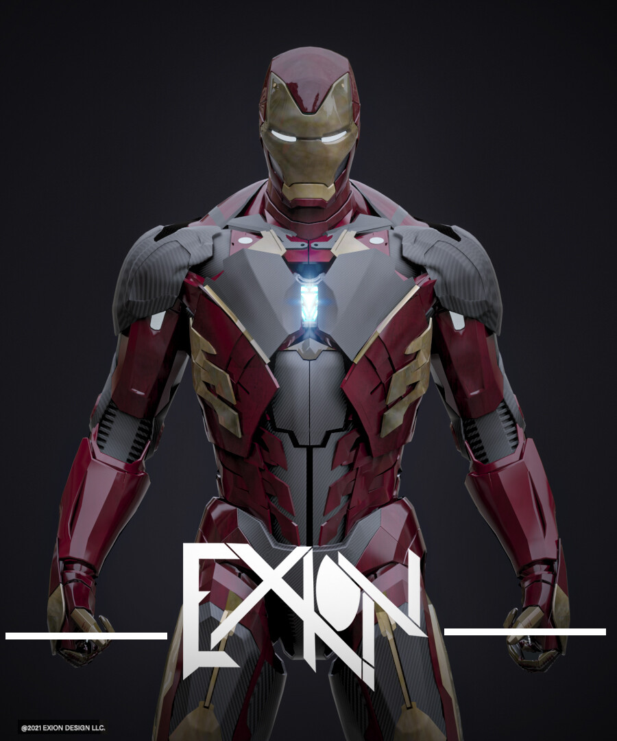ArtStation - Iron Man MK00 Stealth Armor