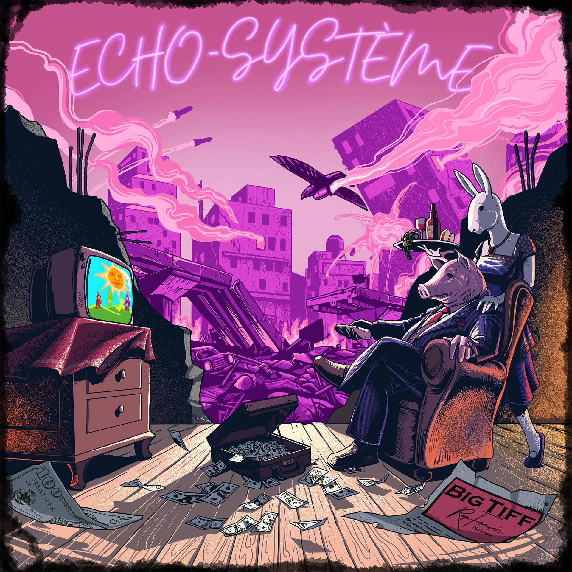 Tommy Thomas Gondrong - Echo-Systeme - Big Tiff album Cover