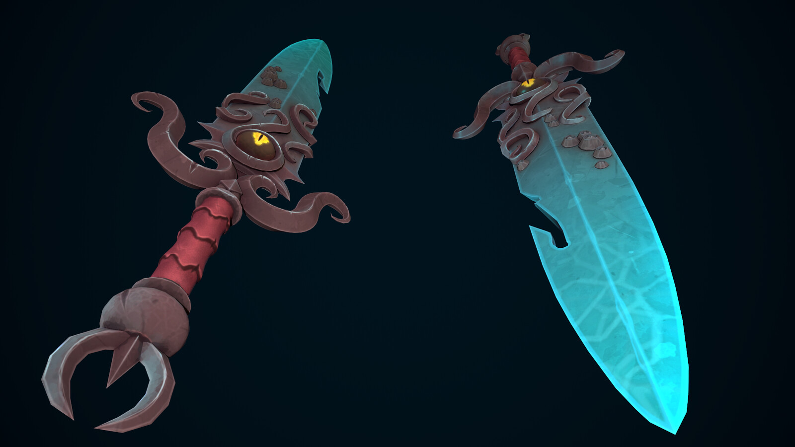 Sam Franklin - Kraken's Wrath: Stylized Sword