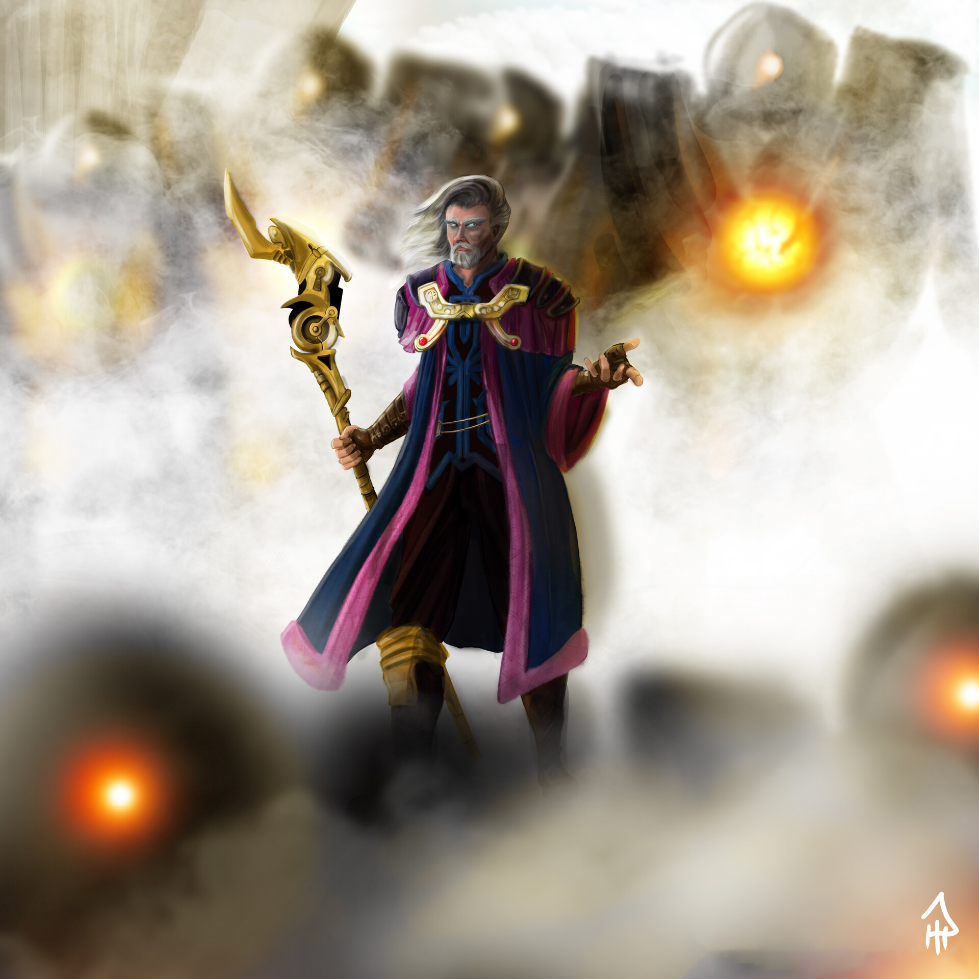 ArtStation - Urza, Father of Machines (Fan Art)