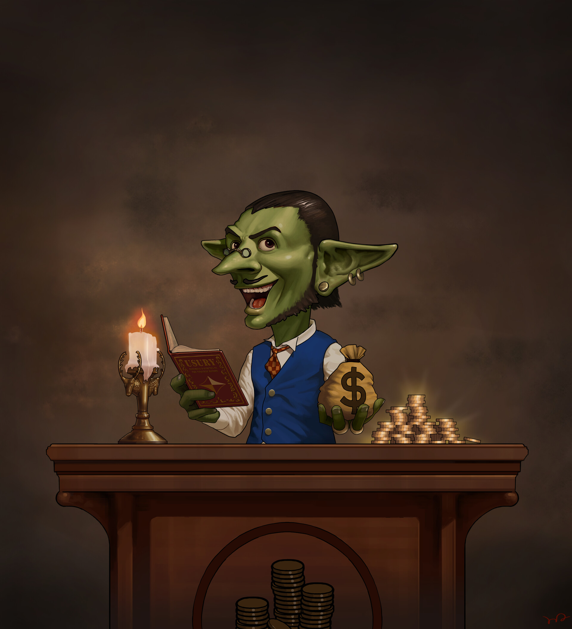 ArtStation - Goblin Banker