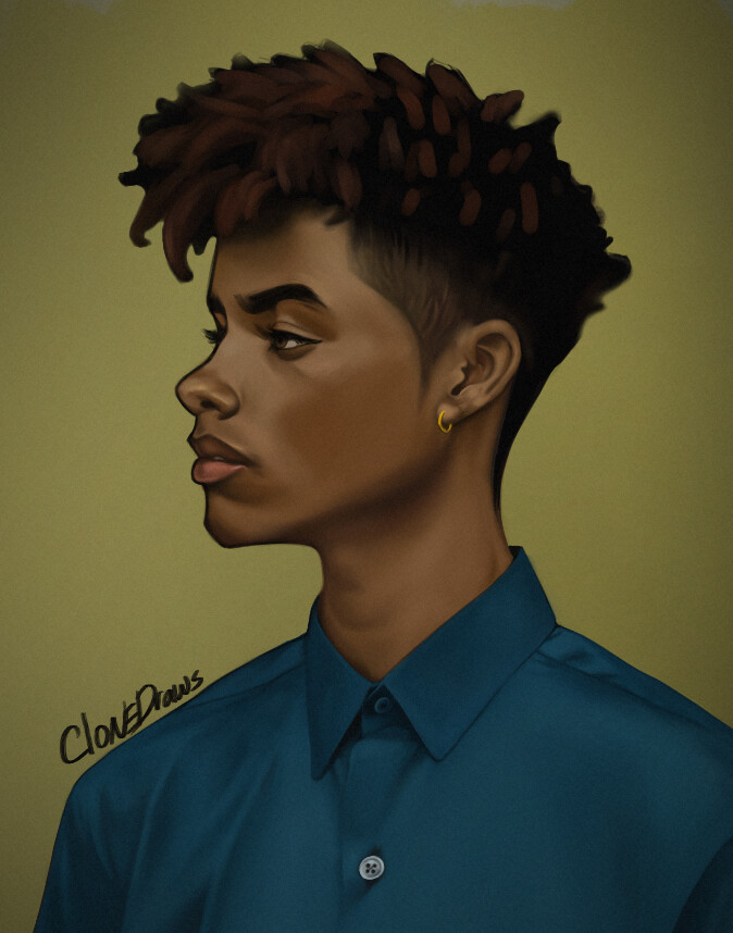 ArtStation - portrait study 1