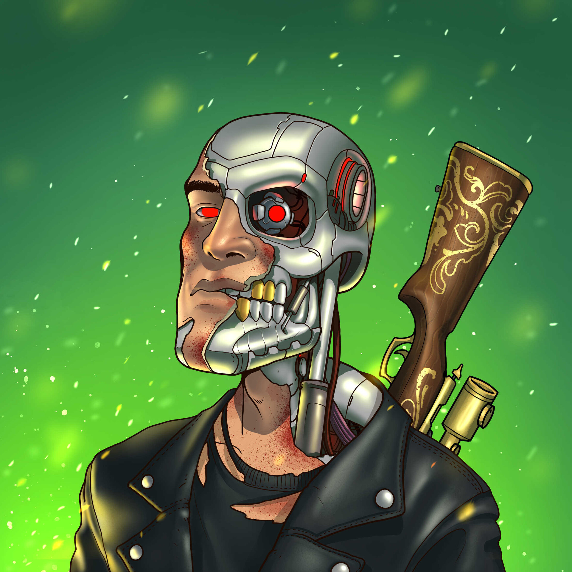 ArtStation - 1-1 NFT art project (slepping Sniper)