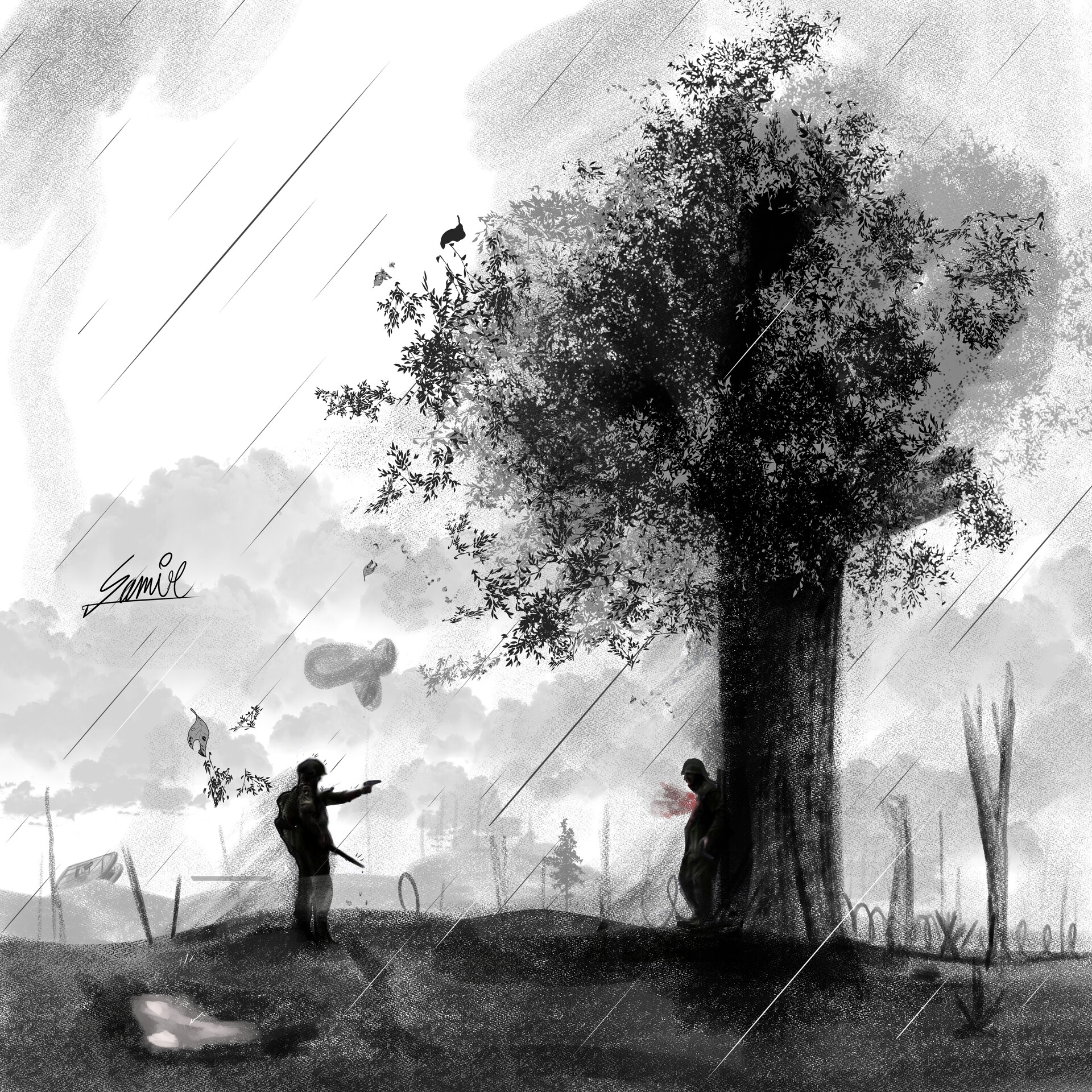 ArtStation - War is somber