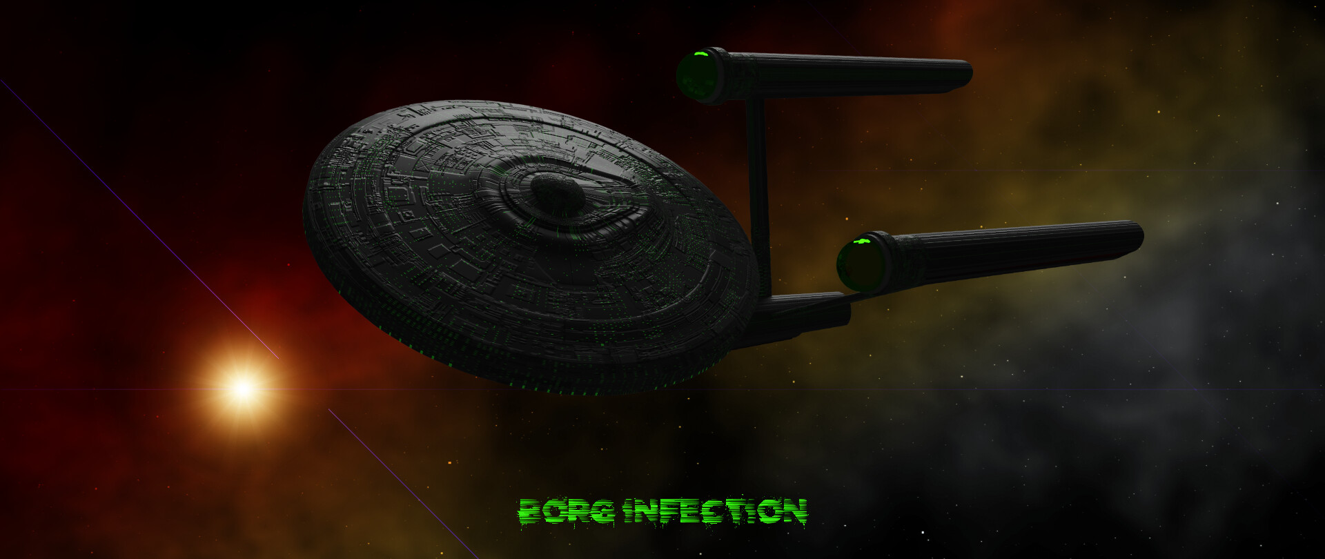 ArtStation - Star Trek Borg Infection.