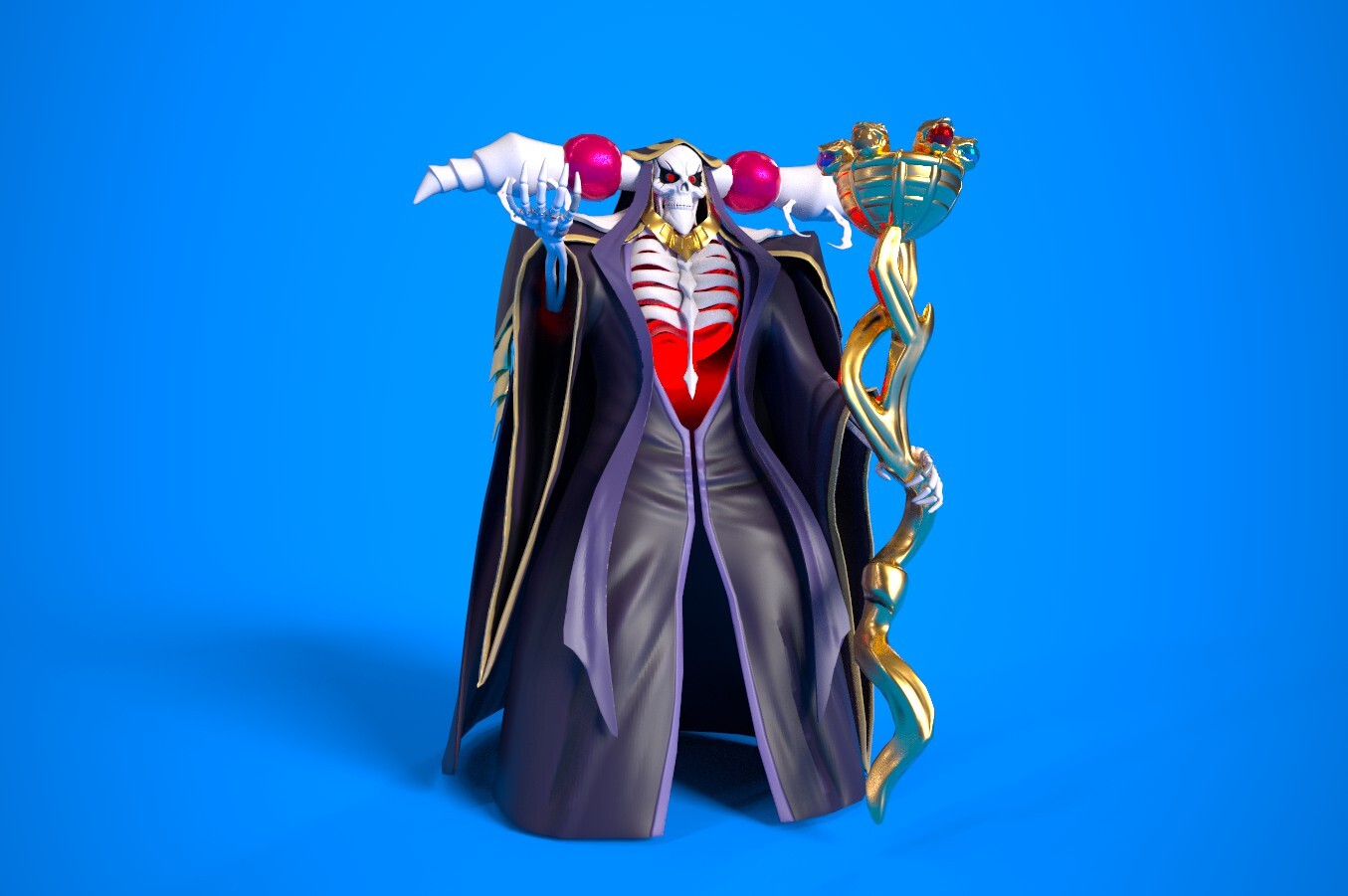 ArtStation - Ainz Ooal Gown