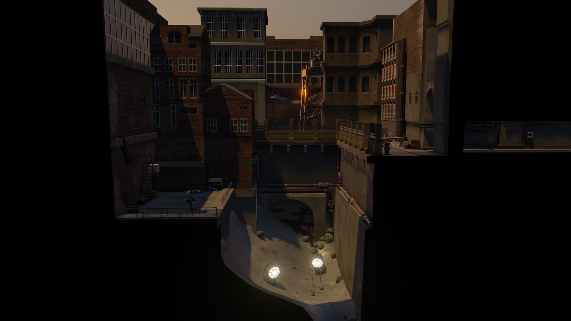 ArtStation - Buzzer environment concept