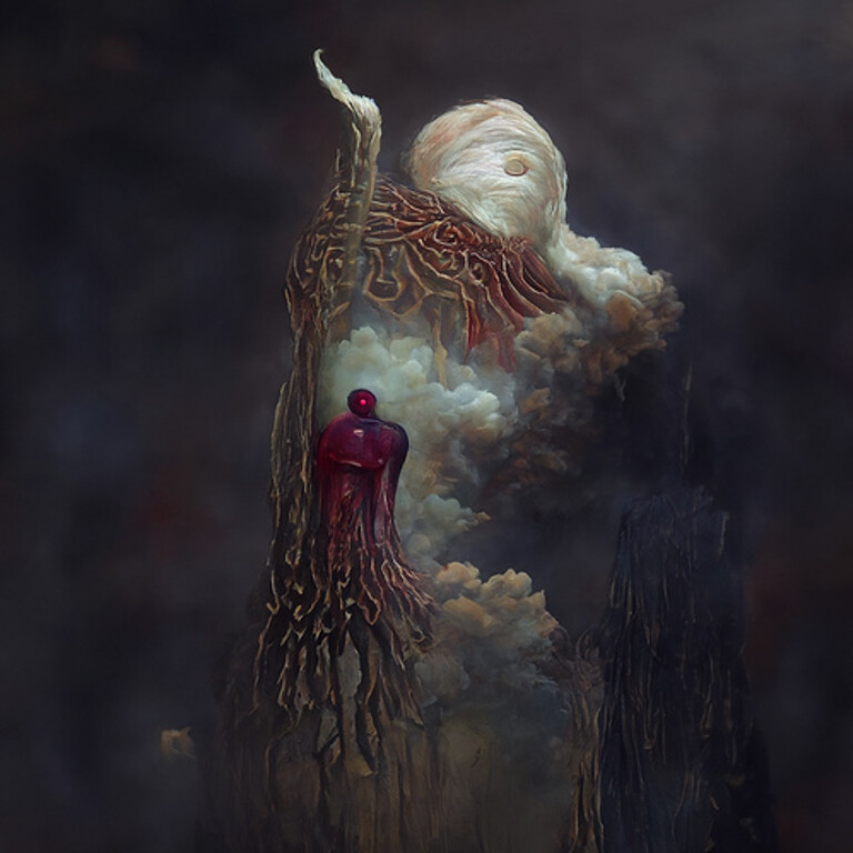 ArtStation - A.I guided art, H.R. Giger and Zdzisław Beksiński inspired ...