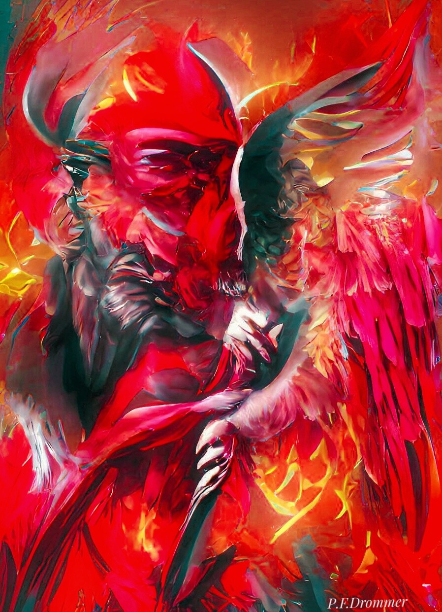 ArtStation - Angel battle