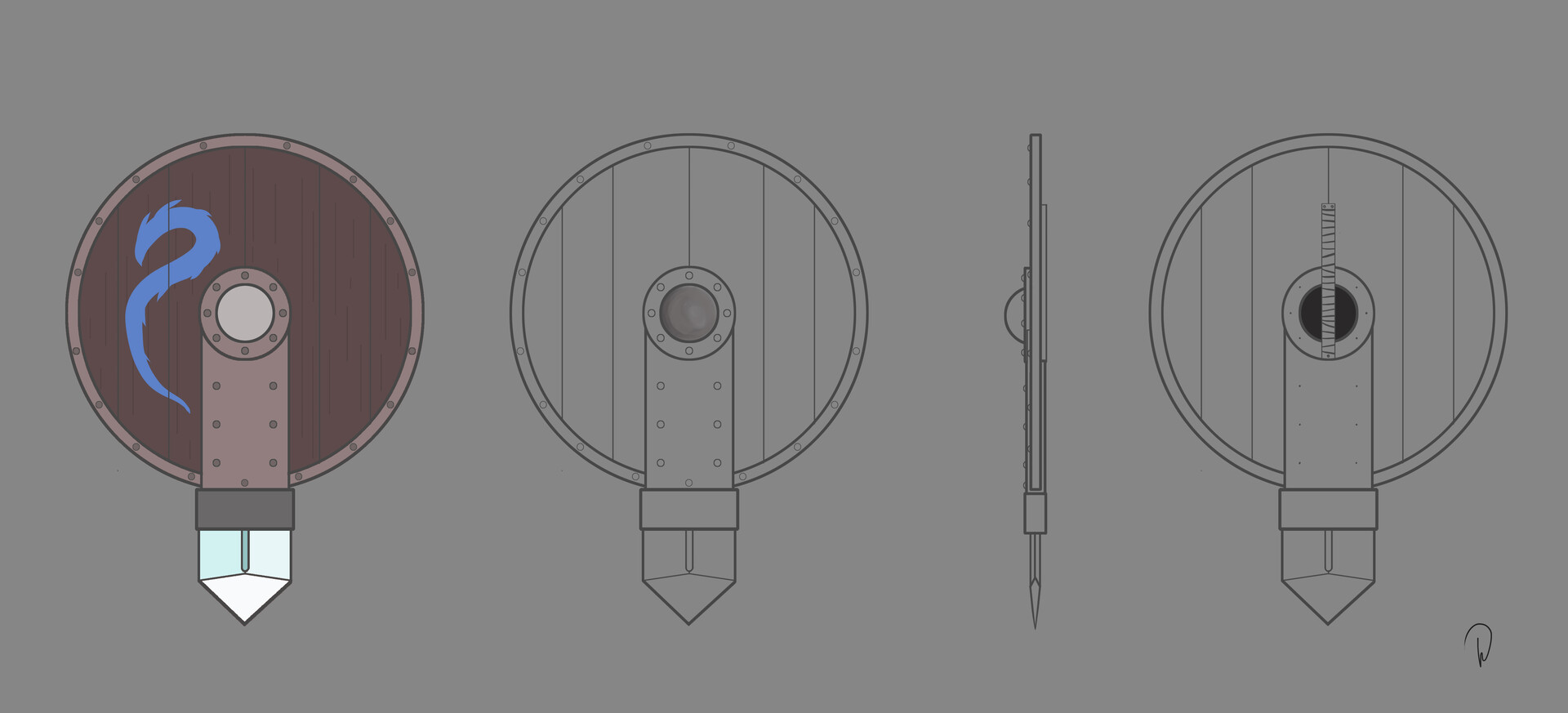 ArtStation - Berserker greatshield