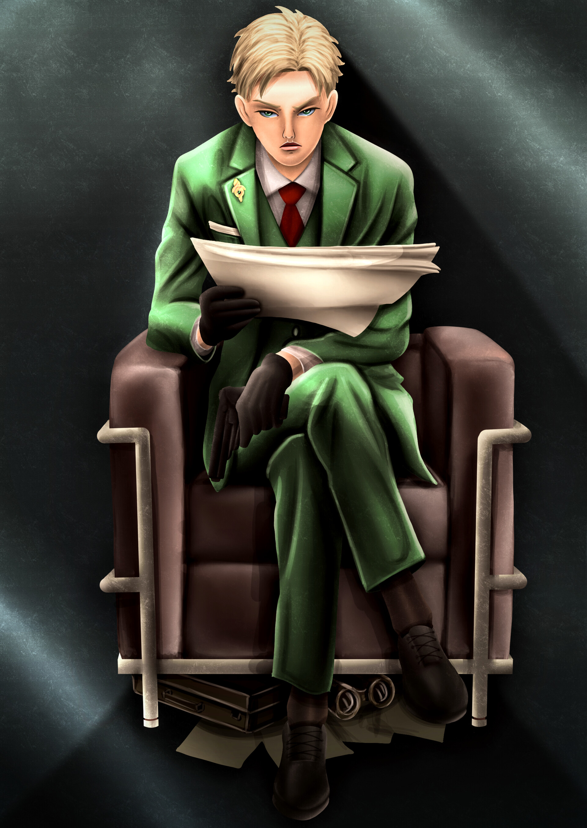 ArtStation - Loid Forger Render and lienart