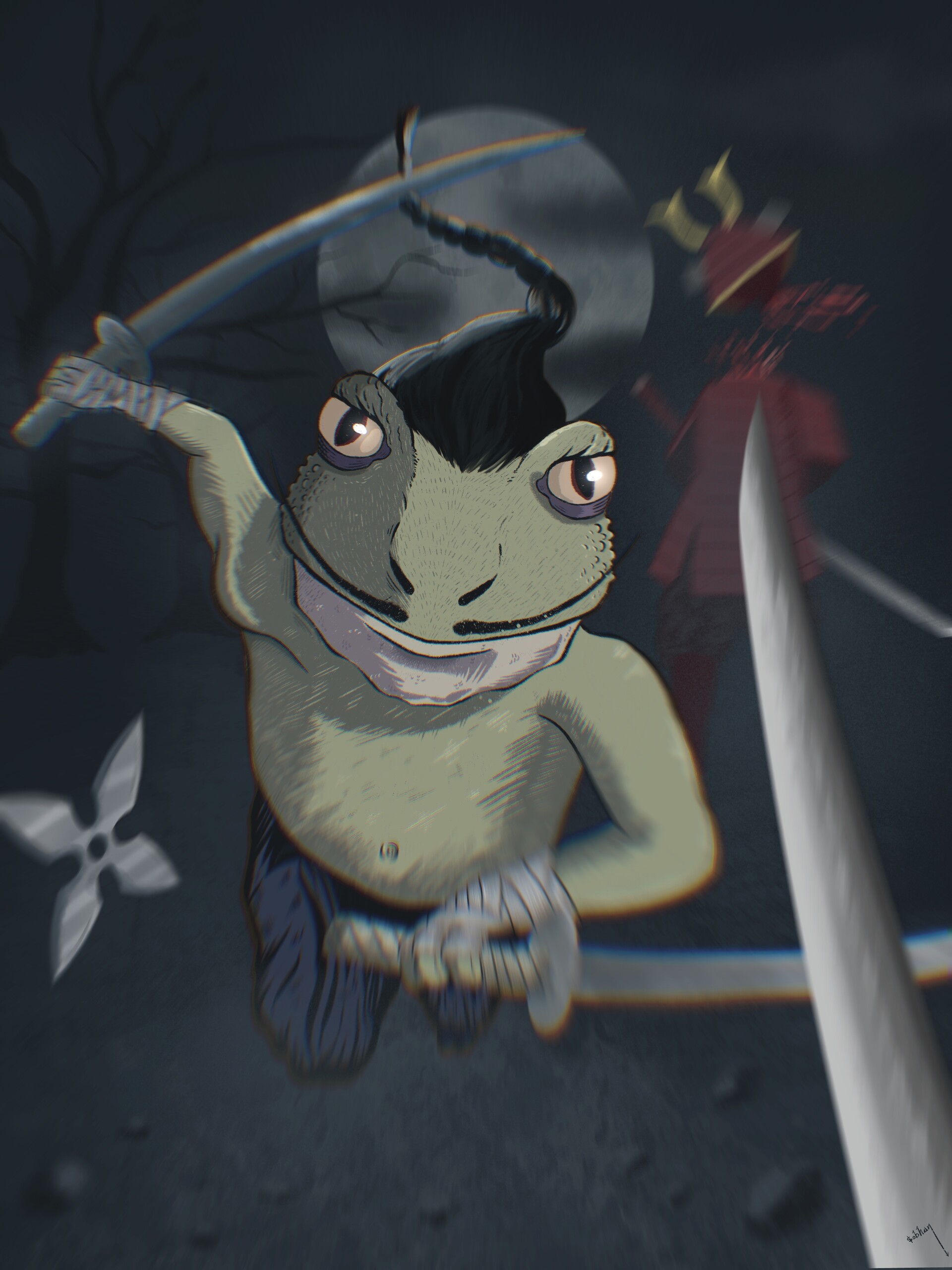 ArtStation - Ninja pepe