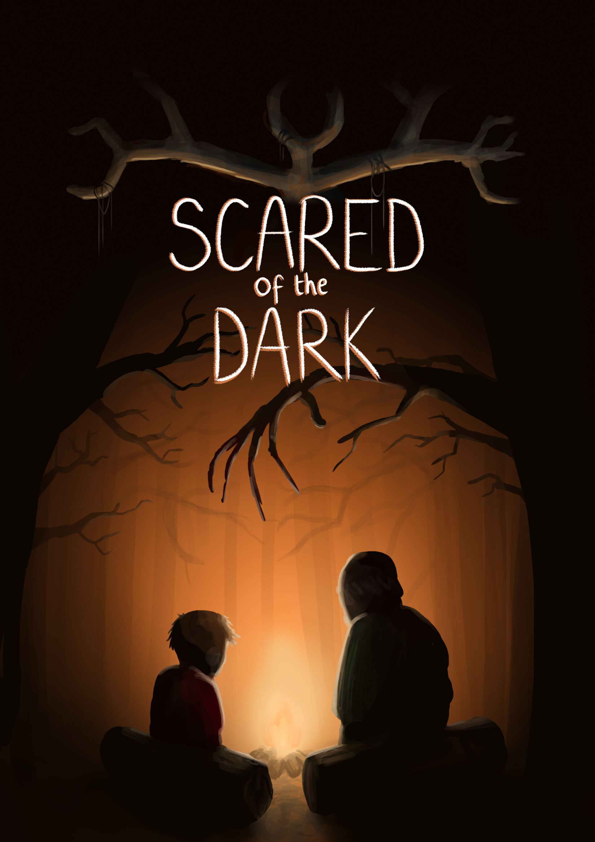 ArtStation - Scared of the Dark Poster Link to my graduate film- https ...