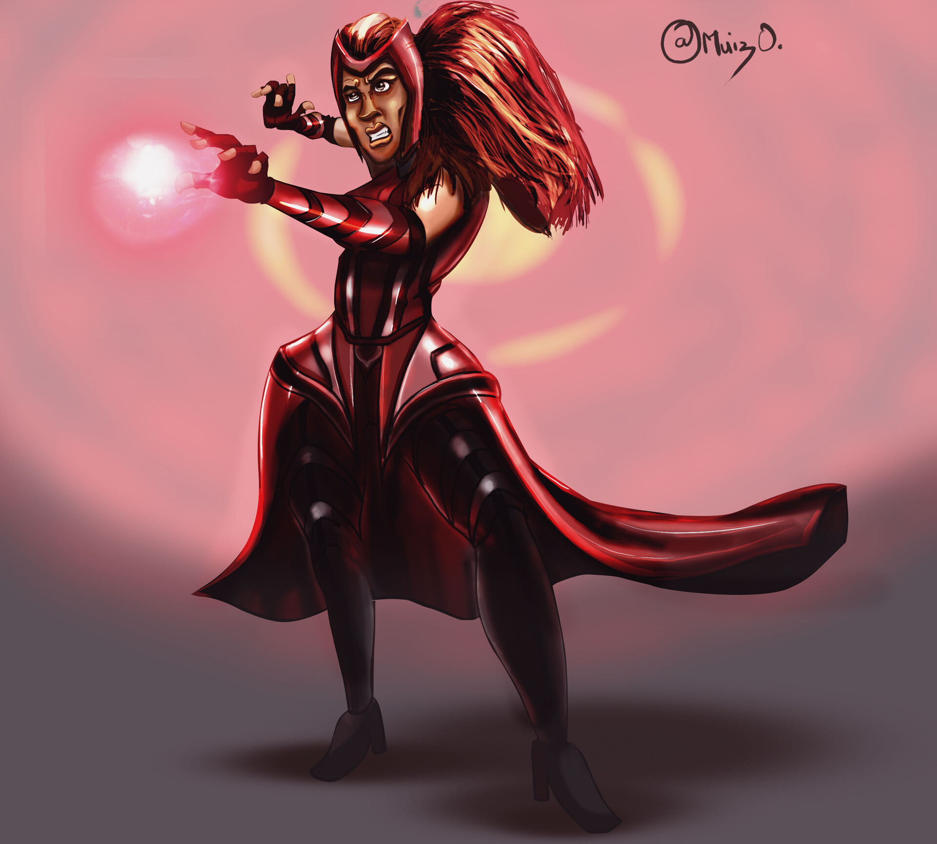 ArtStation - My Take on the Scarlet Witch