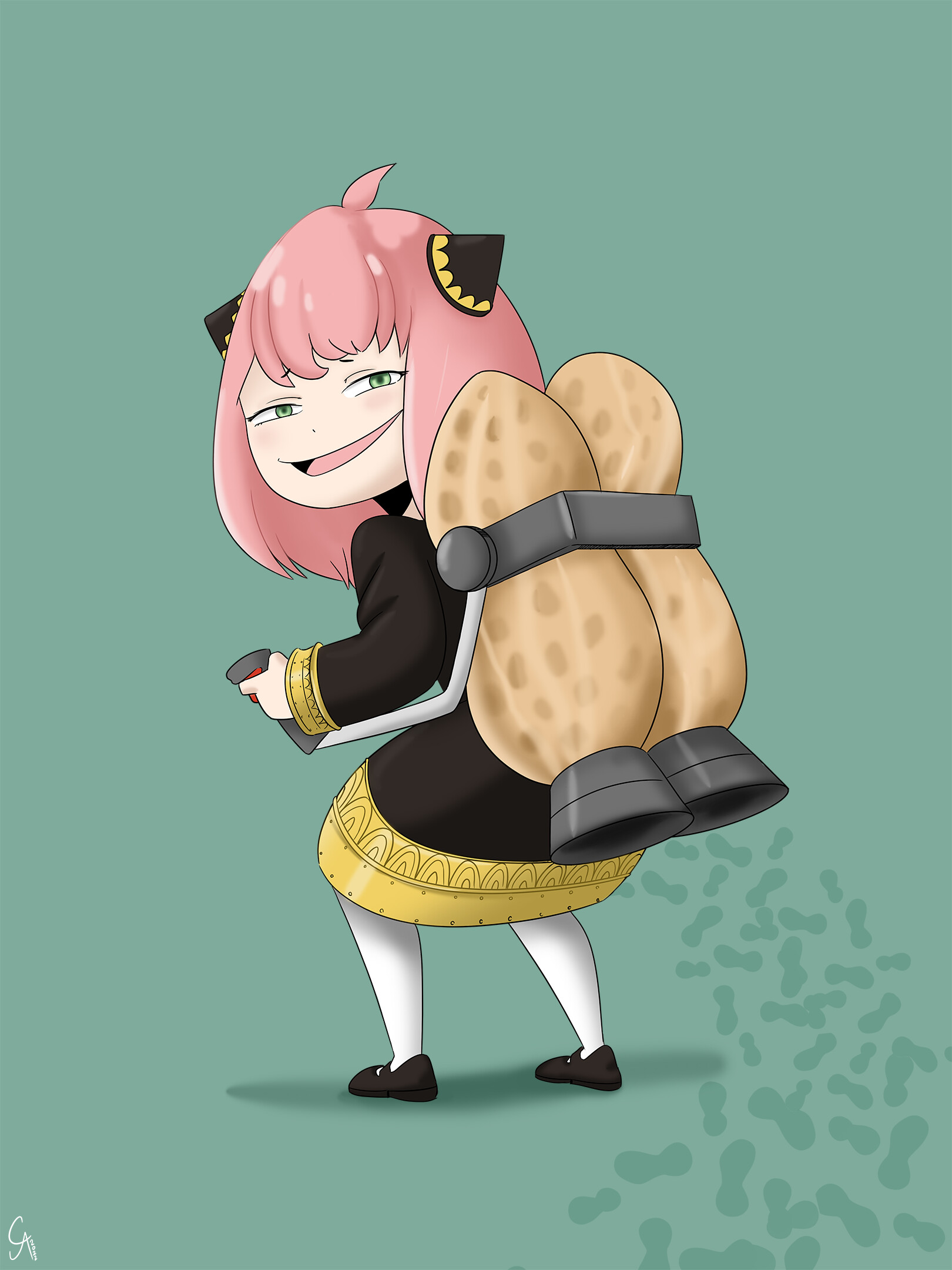 ArtStation - Anya x Peanuts