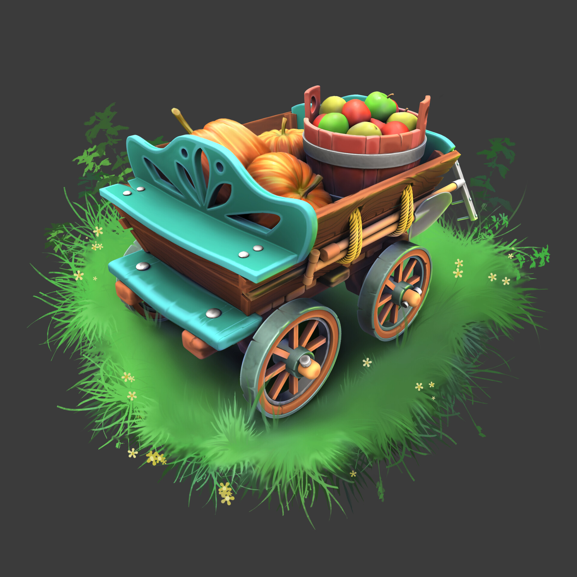 ArtStation - Farmer's cart