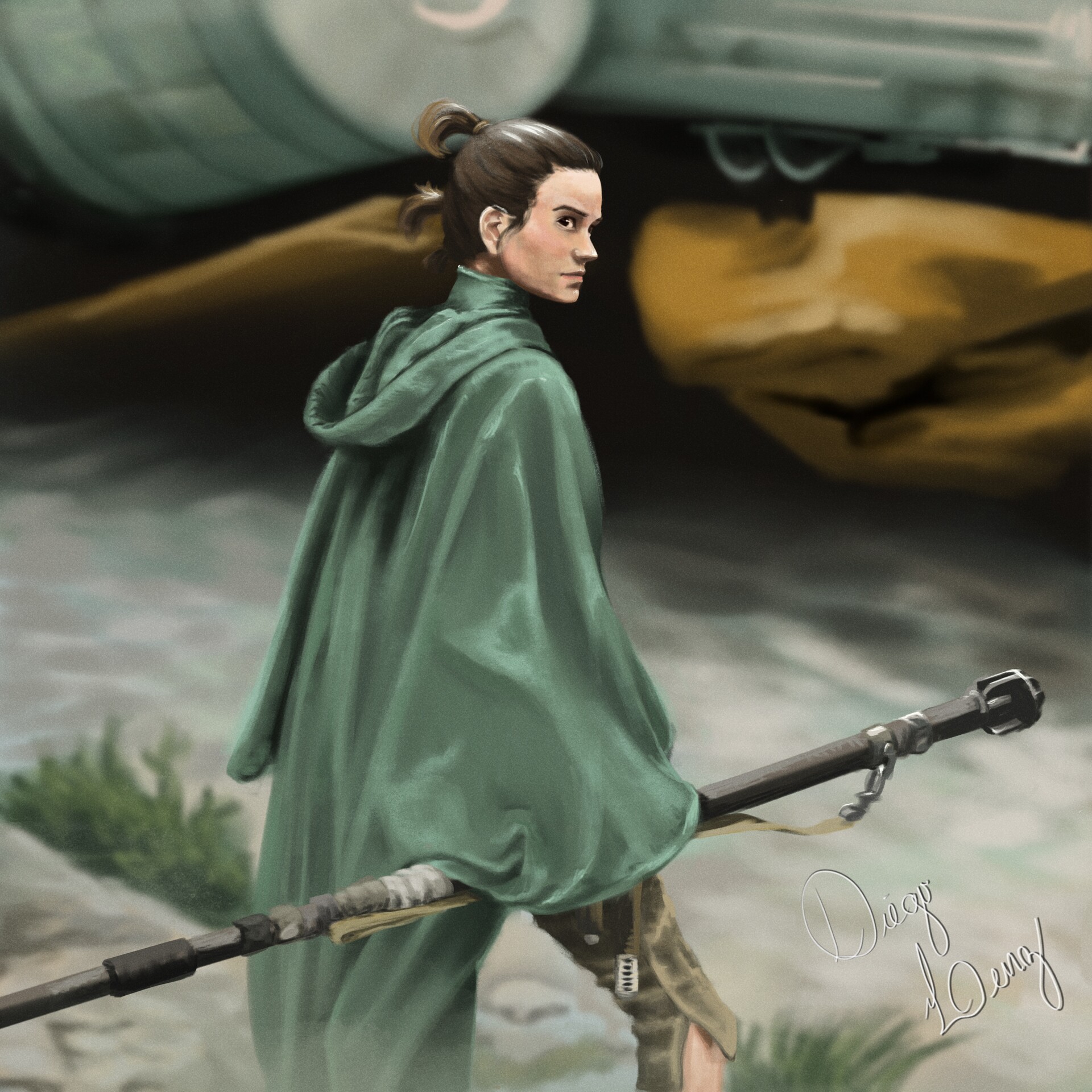 ArtStation - Rey skywalker