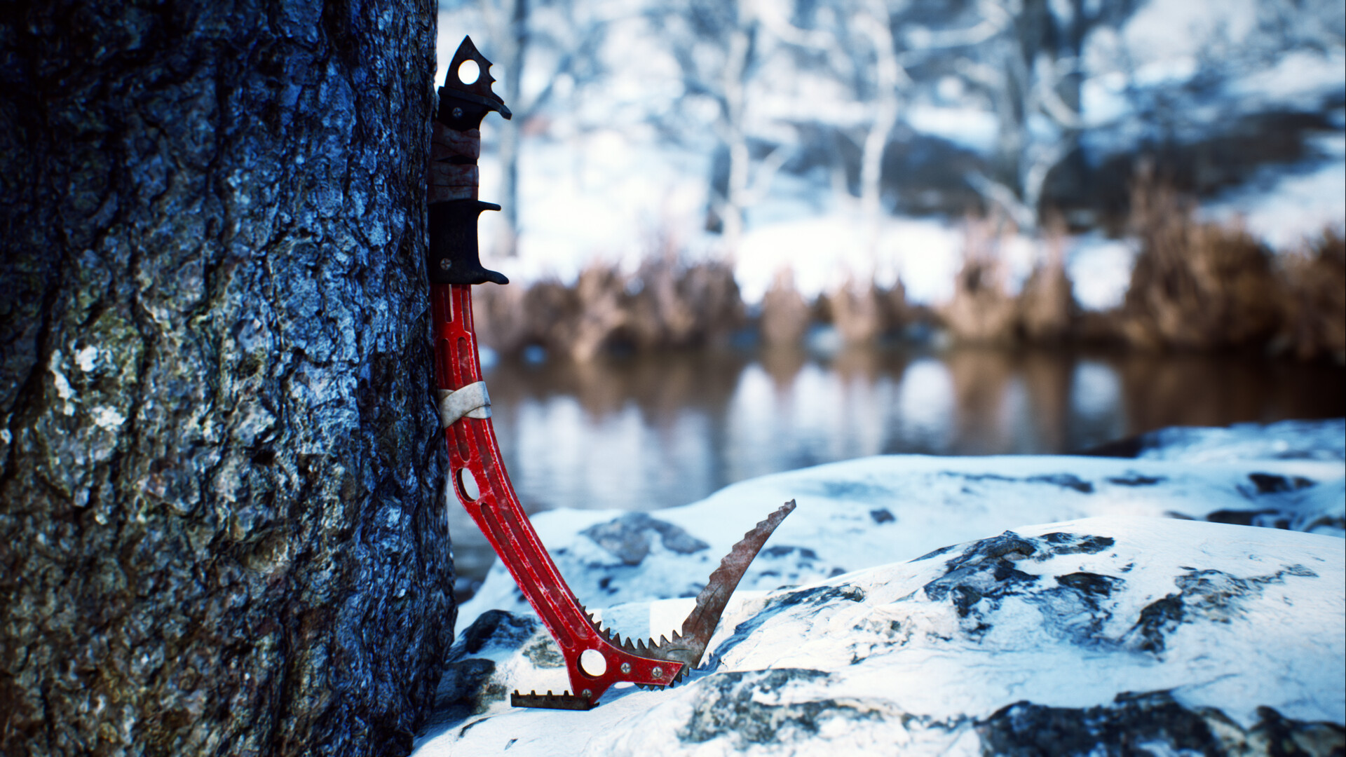 ArtStation - Lara's Climbing Axe