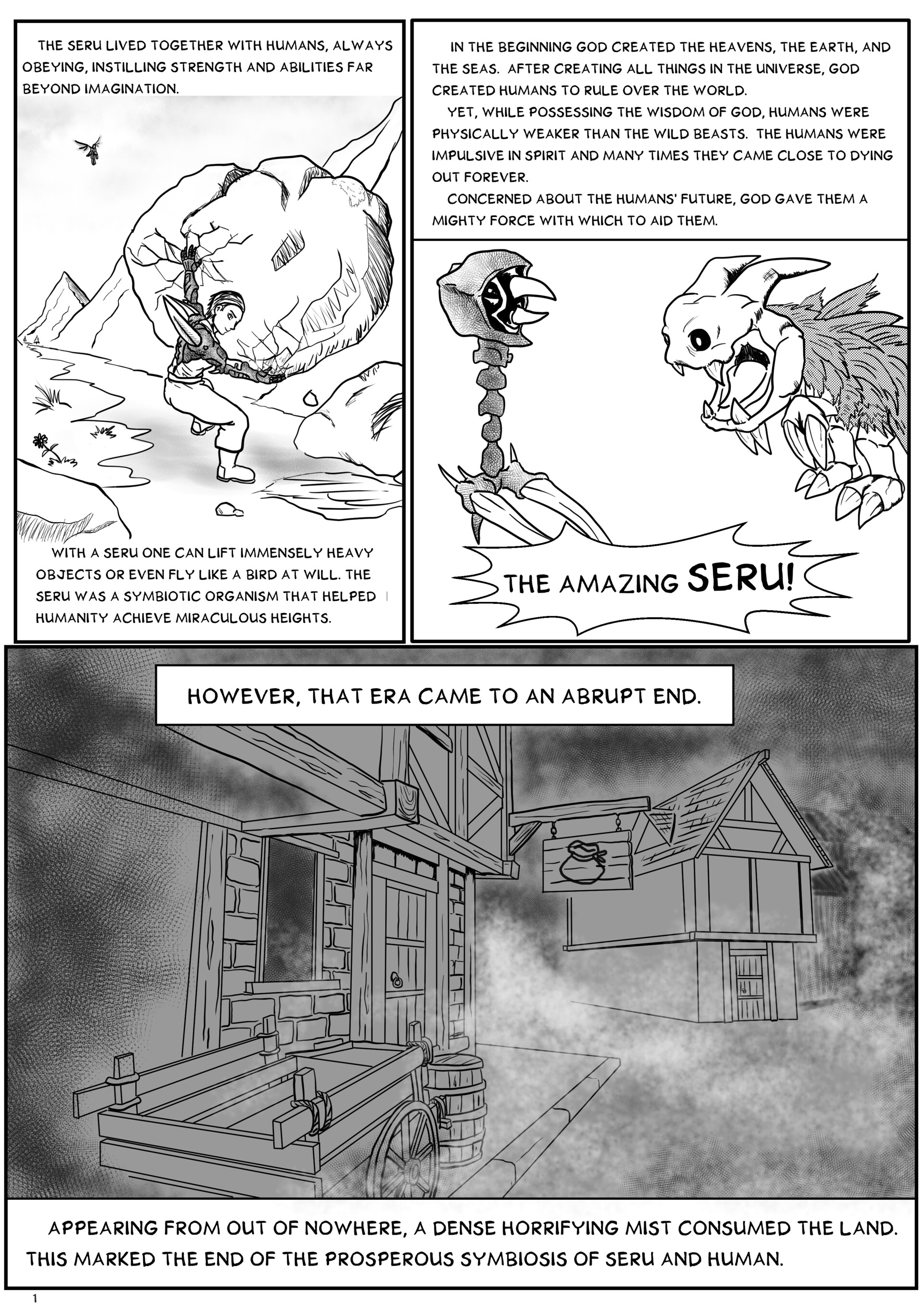 ArtStation - Legend of Legaia Manga