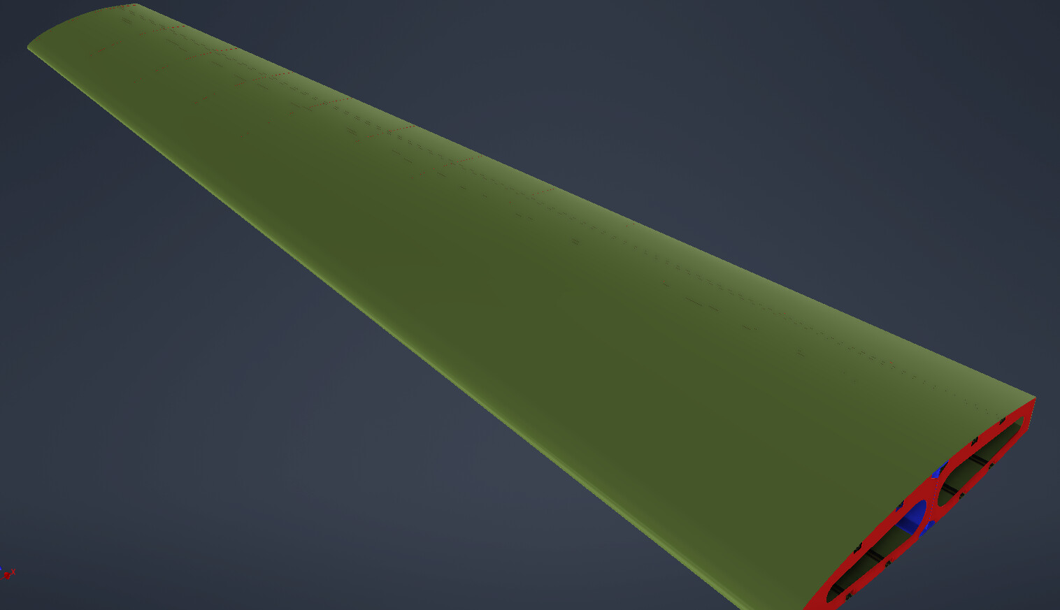 ArtStation - Piper-PA-44-Seminole Wing Modelling