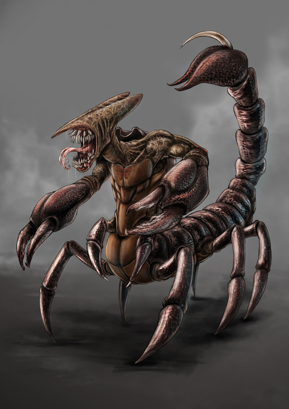 Eugenio Farina - Scorpion Monster