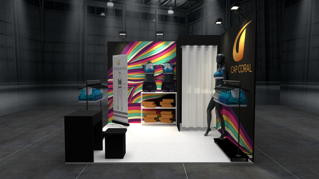 ArtStation - Cap Coral - Trade Booth design