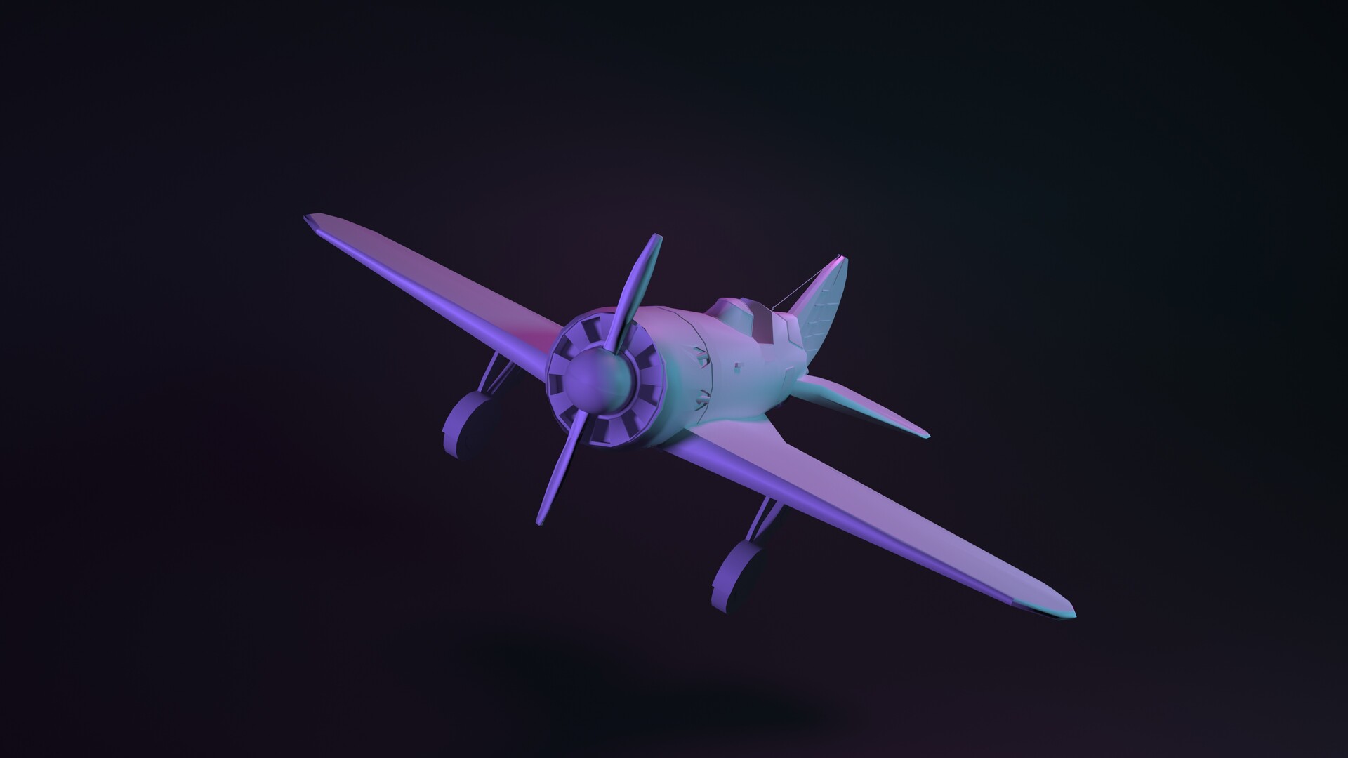 ArtStation - I-16 aircraft