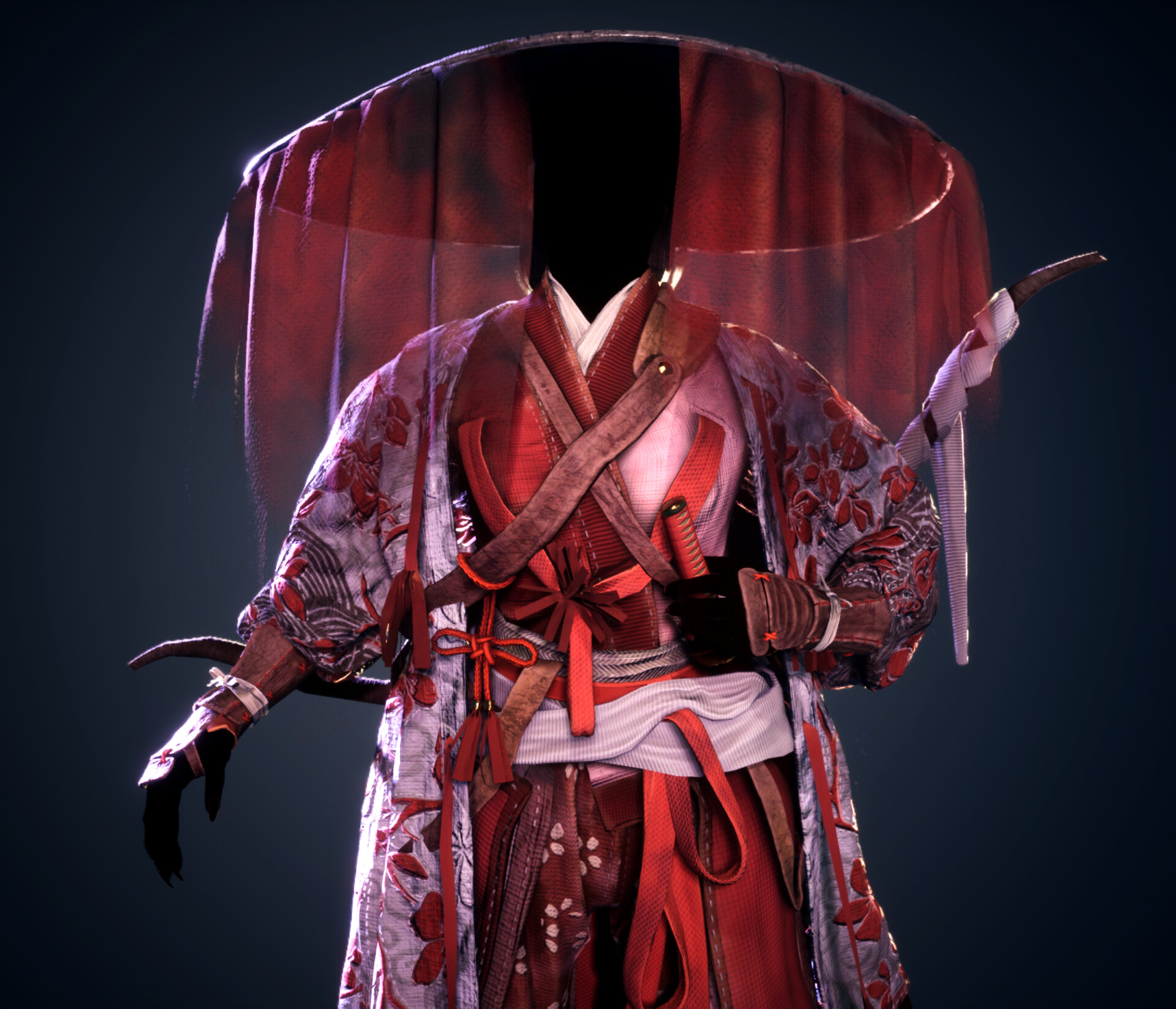 ArtStation - Ghosts of Tsushima Inspired Samurai